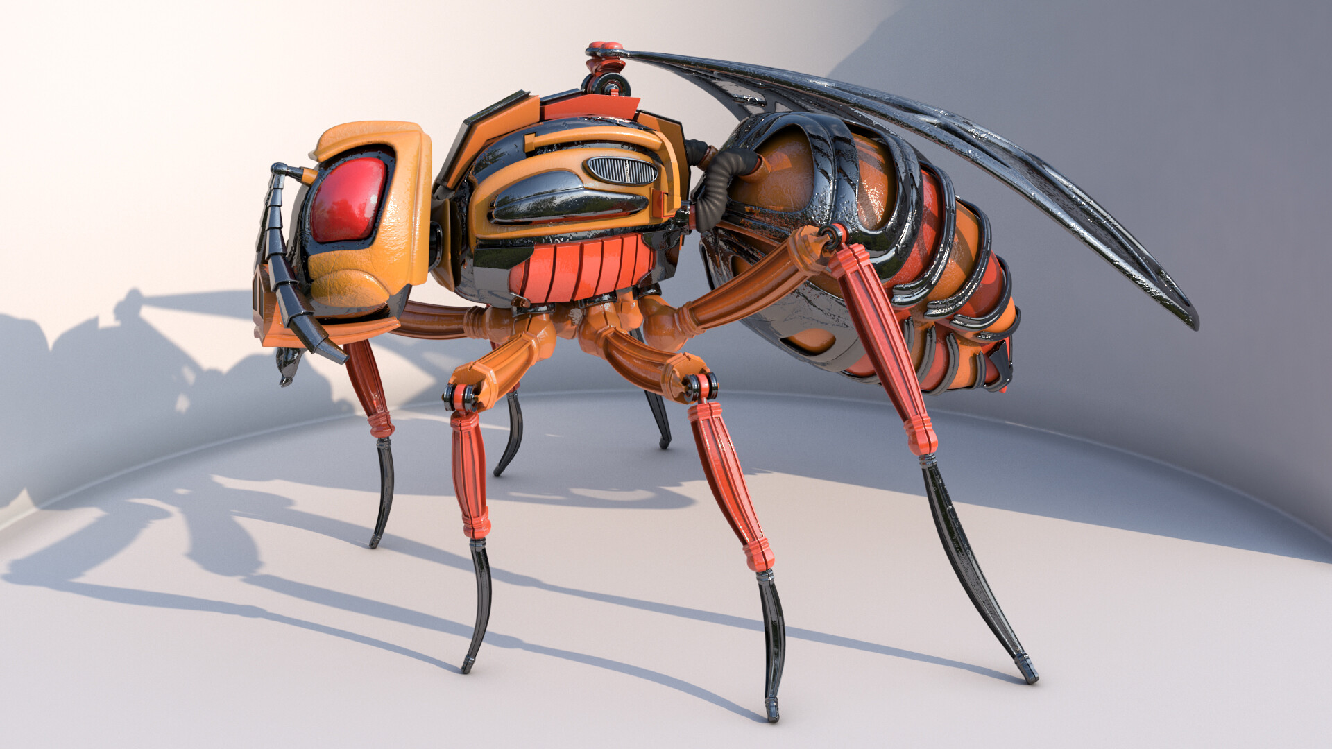 ArtStation - Wabot (3D Modeling, Texturing, Lighting)