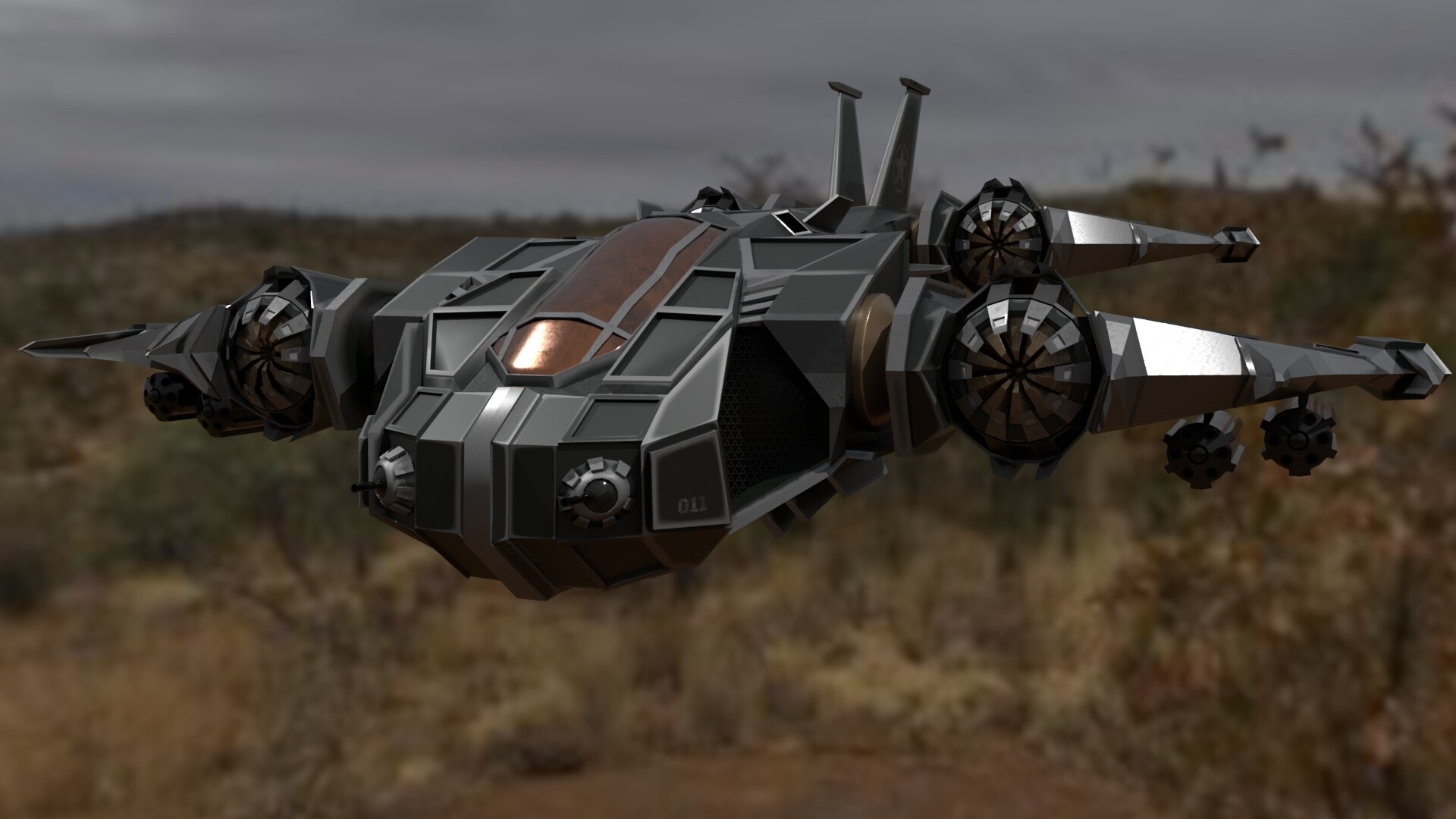 ArtStation - Starship 11