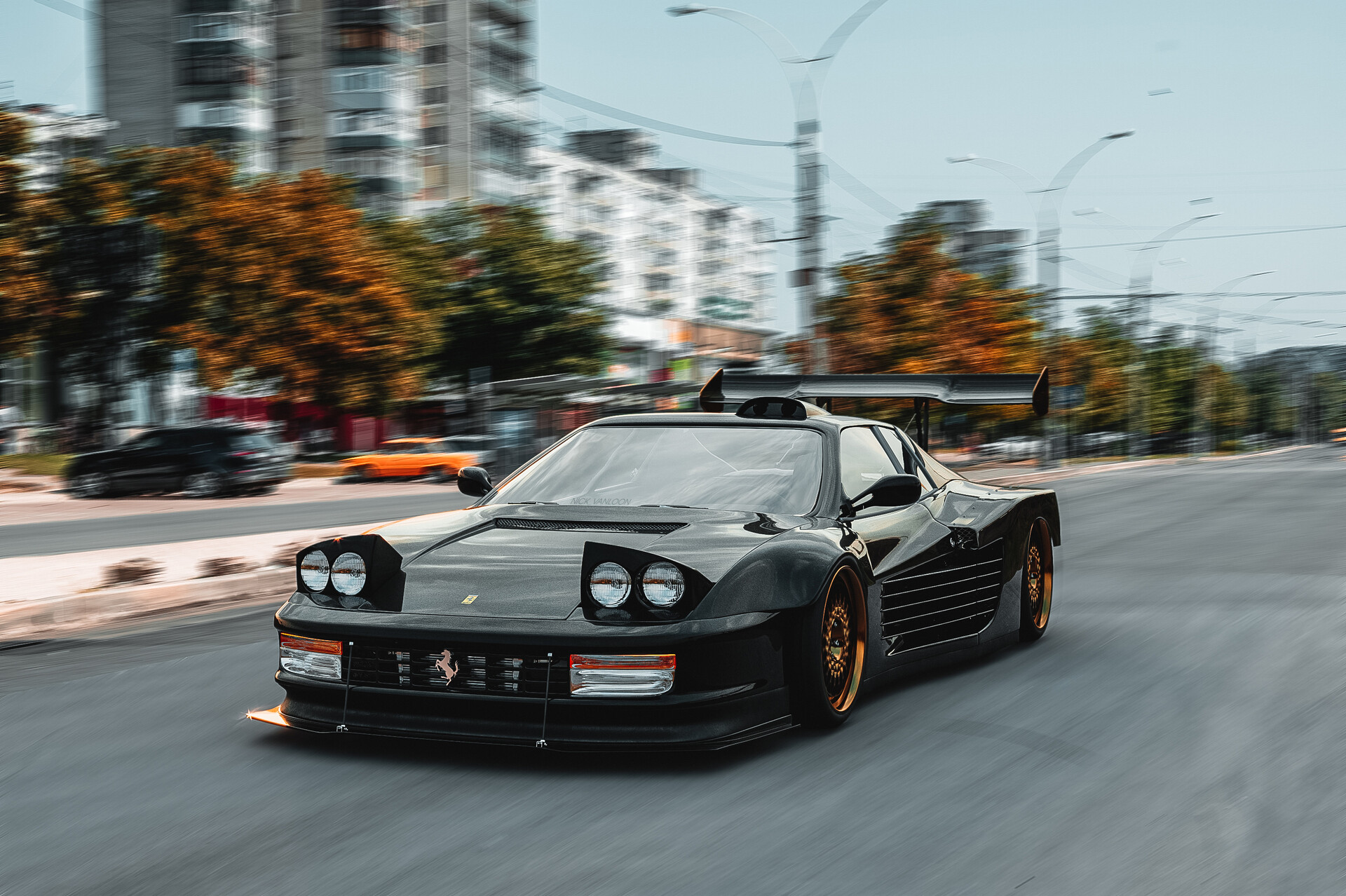 Nicole VanLoon - Widebody Ferrari Testarossa Concept