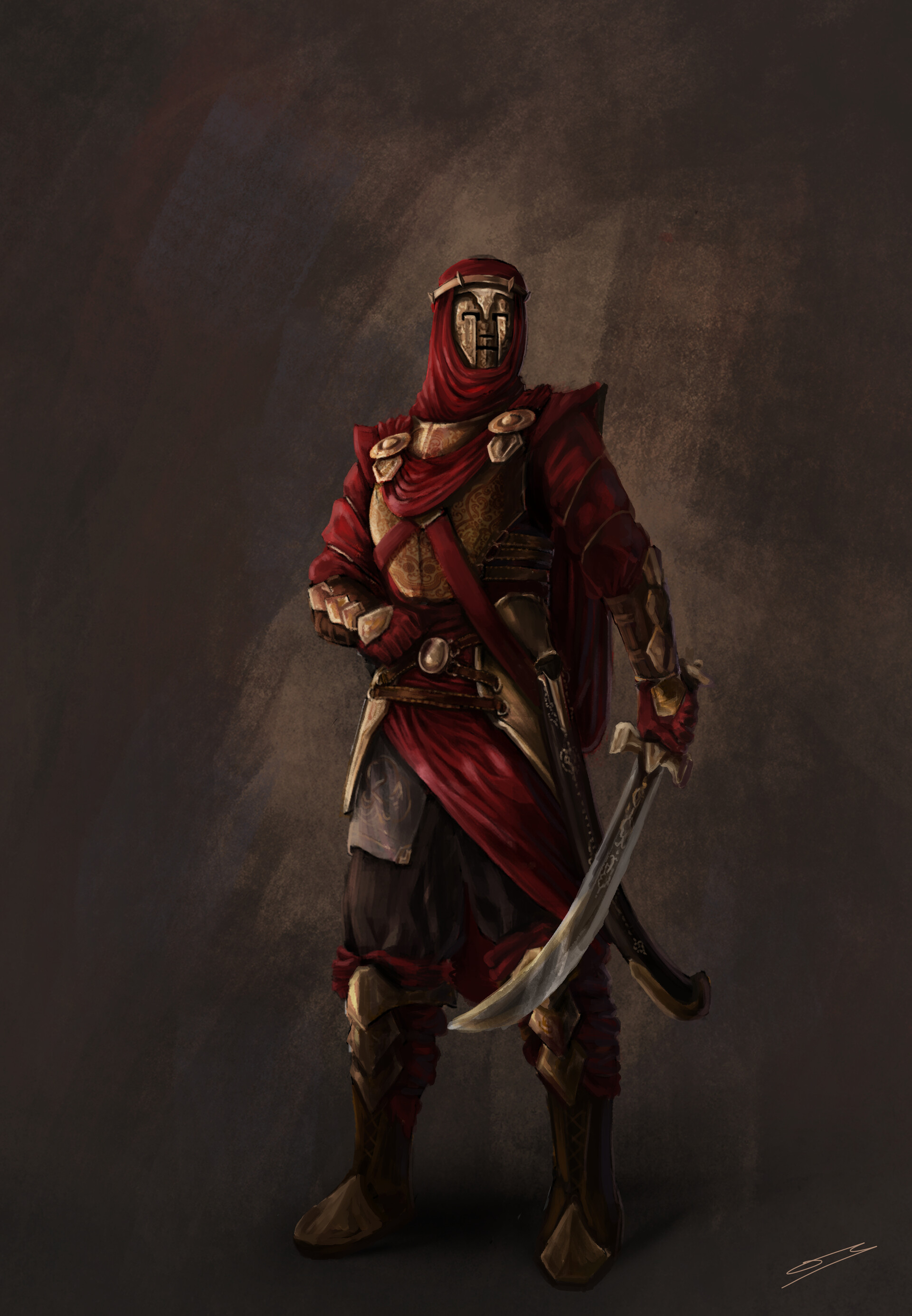 Germán Cid - The Scarlet Guard