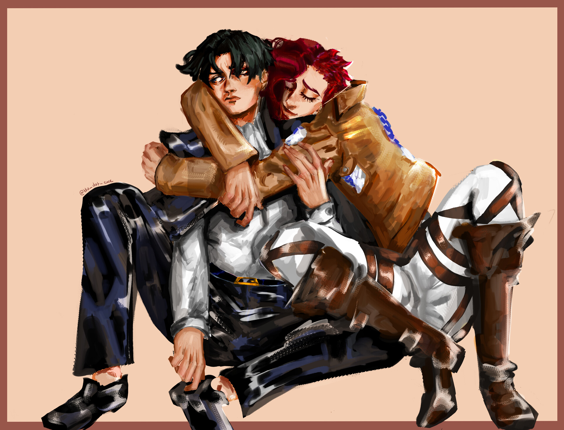 ArtStation - Levi Character Commission