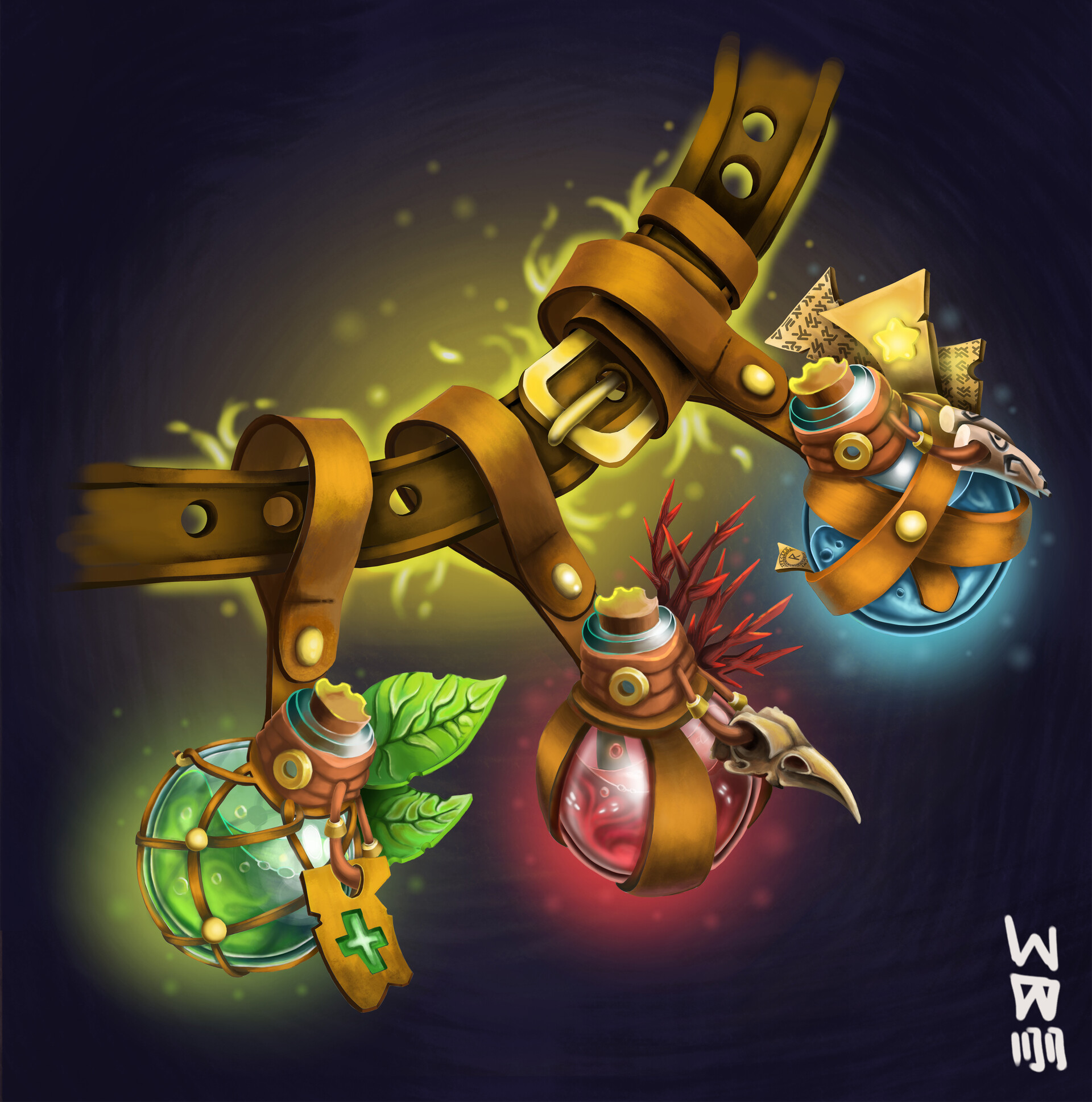 ArtStation - Three banks