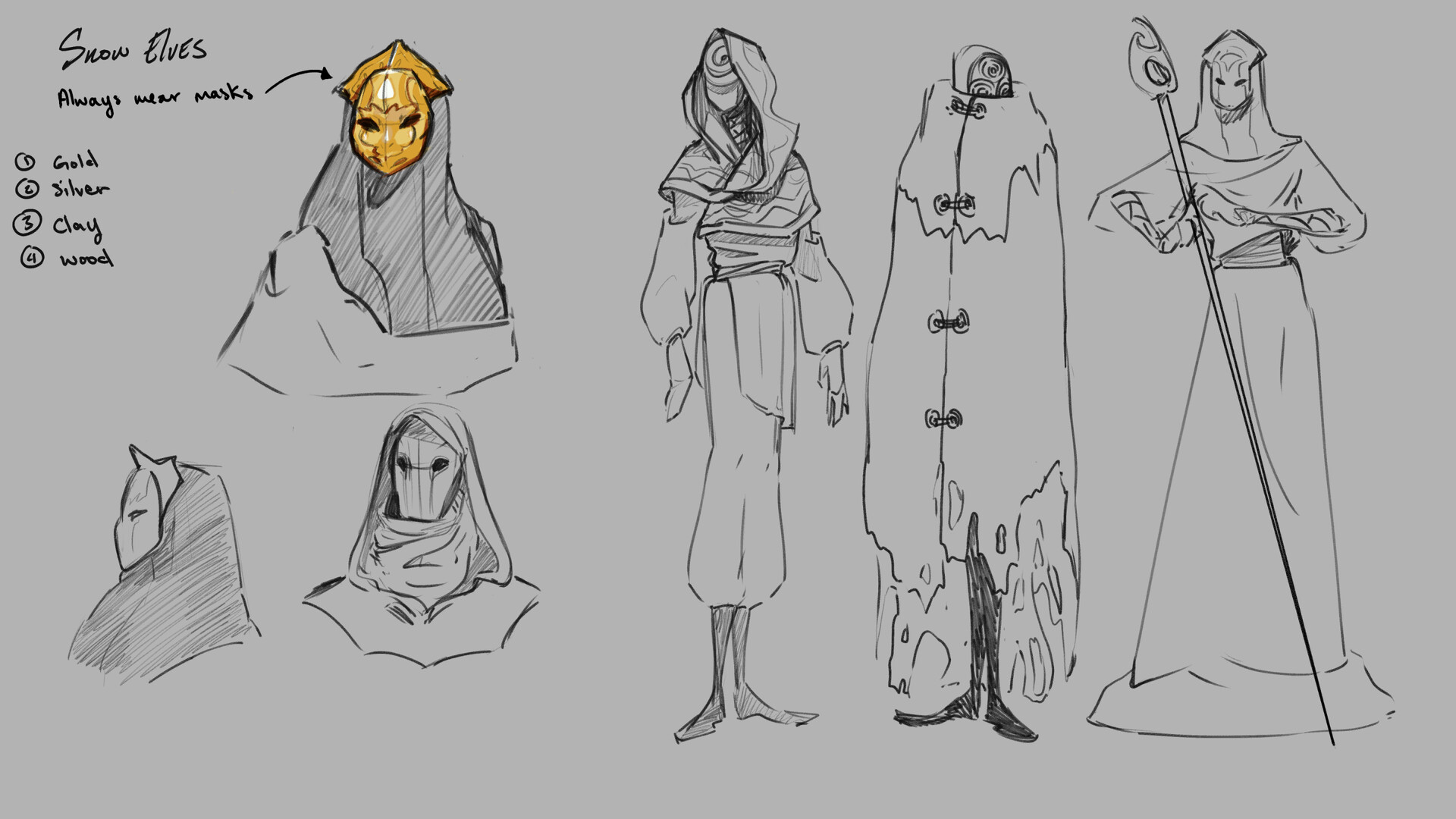 ArtStation - Snow Elves