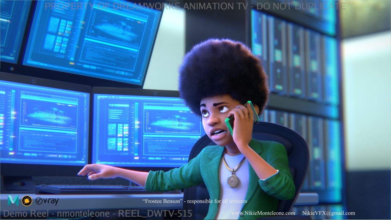 Nikie Monteleone - Fast & Furious: Spy Racers "Frostee Benson"