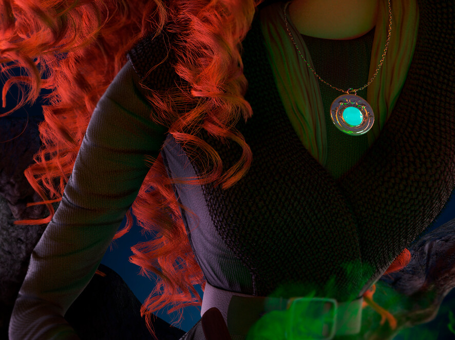 Diana Kruhlyk - Witch Magrat from Diskworld