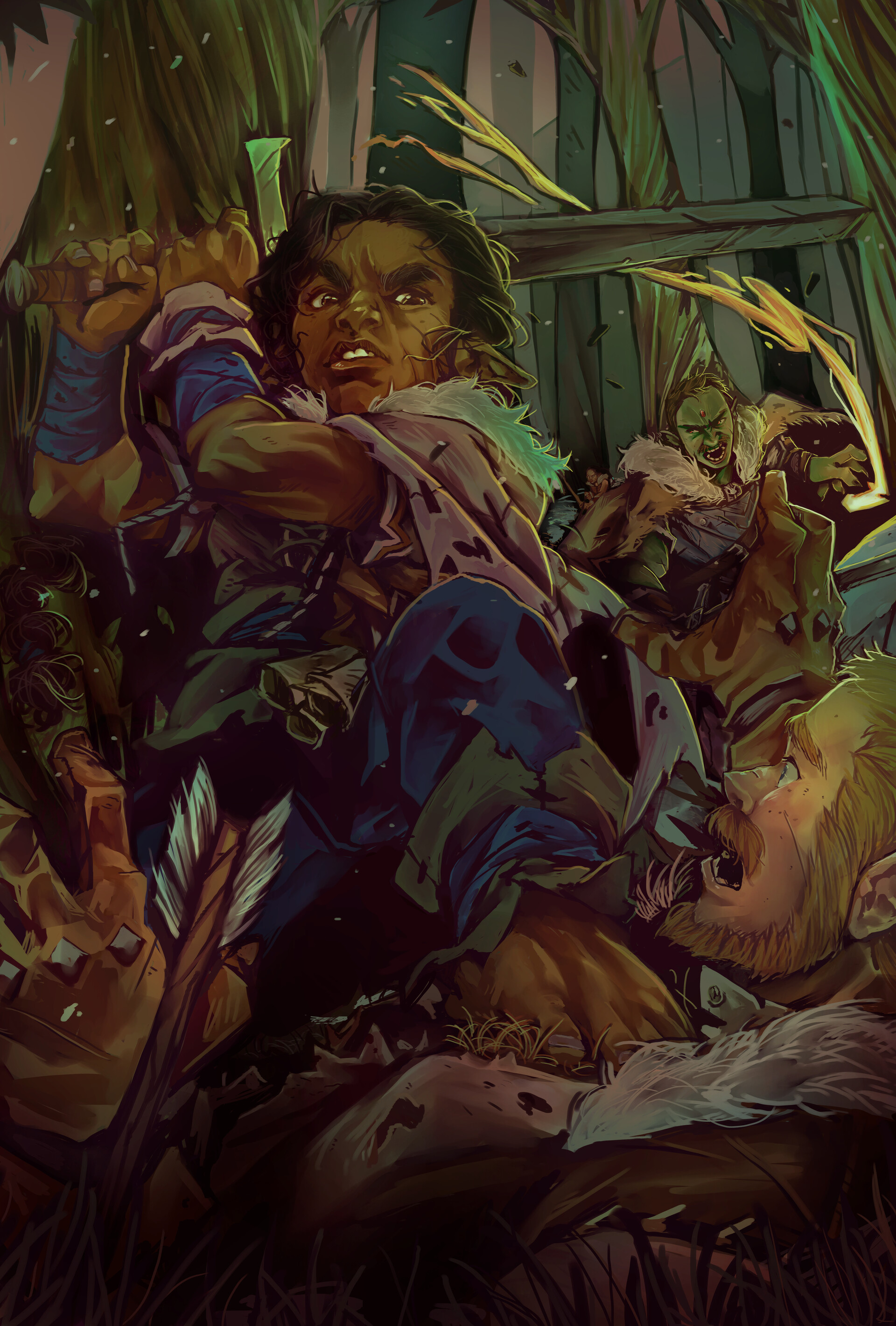 ArtStation - A Violent Attack