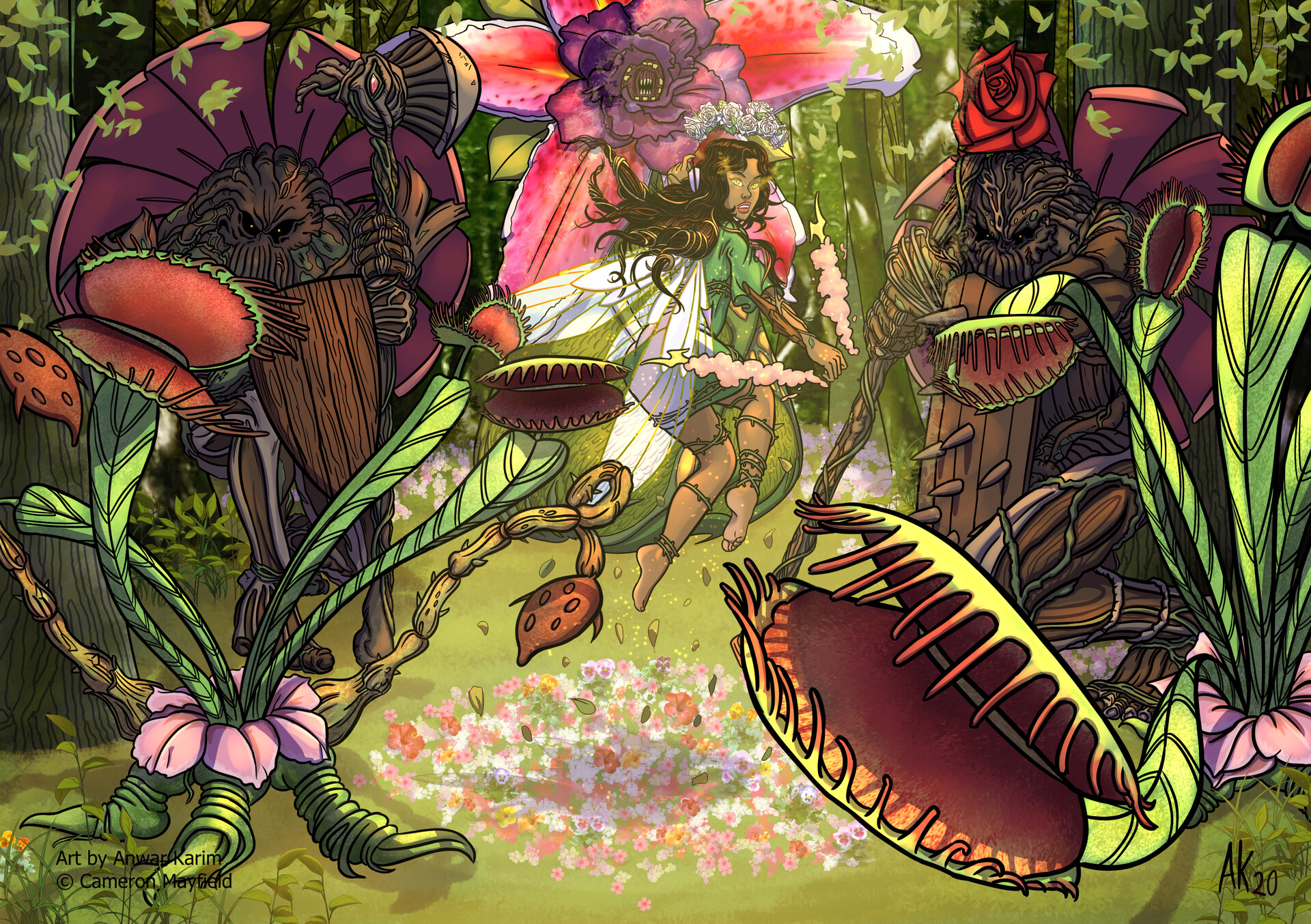 ArtStation - Rosé and the Forest Beasts