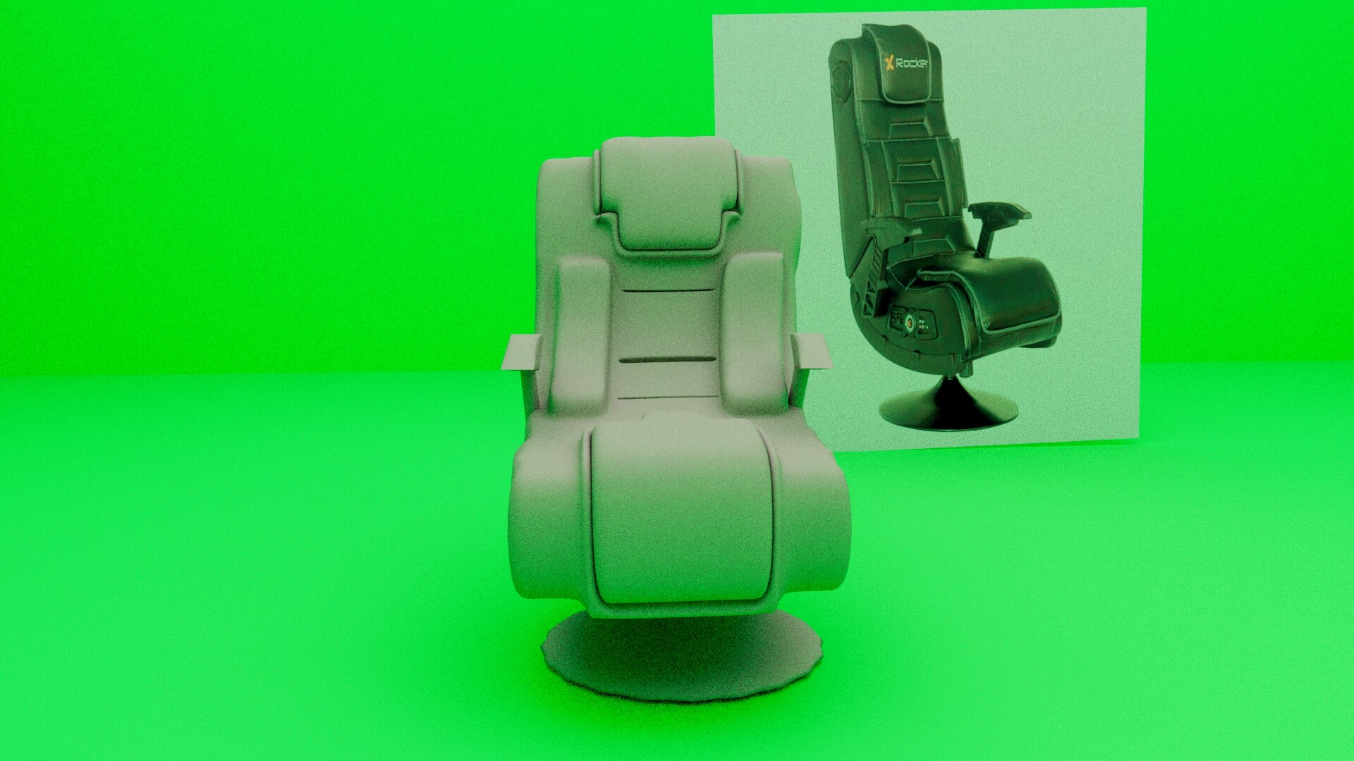 ArtStation - Gaming Chair Model Upload