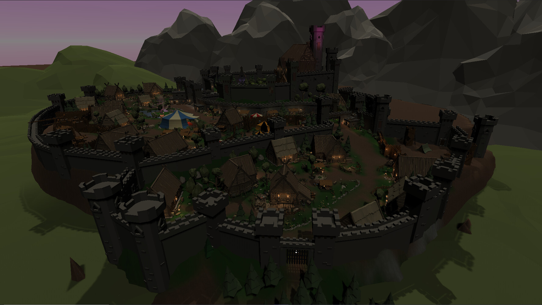 ArtStation - Medieval City