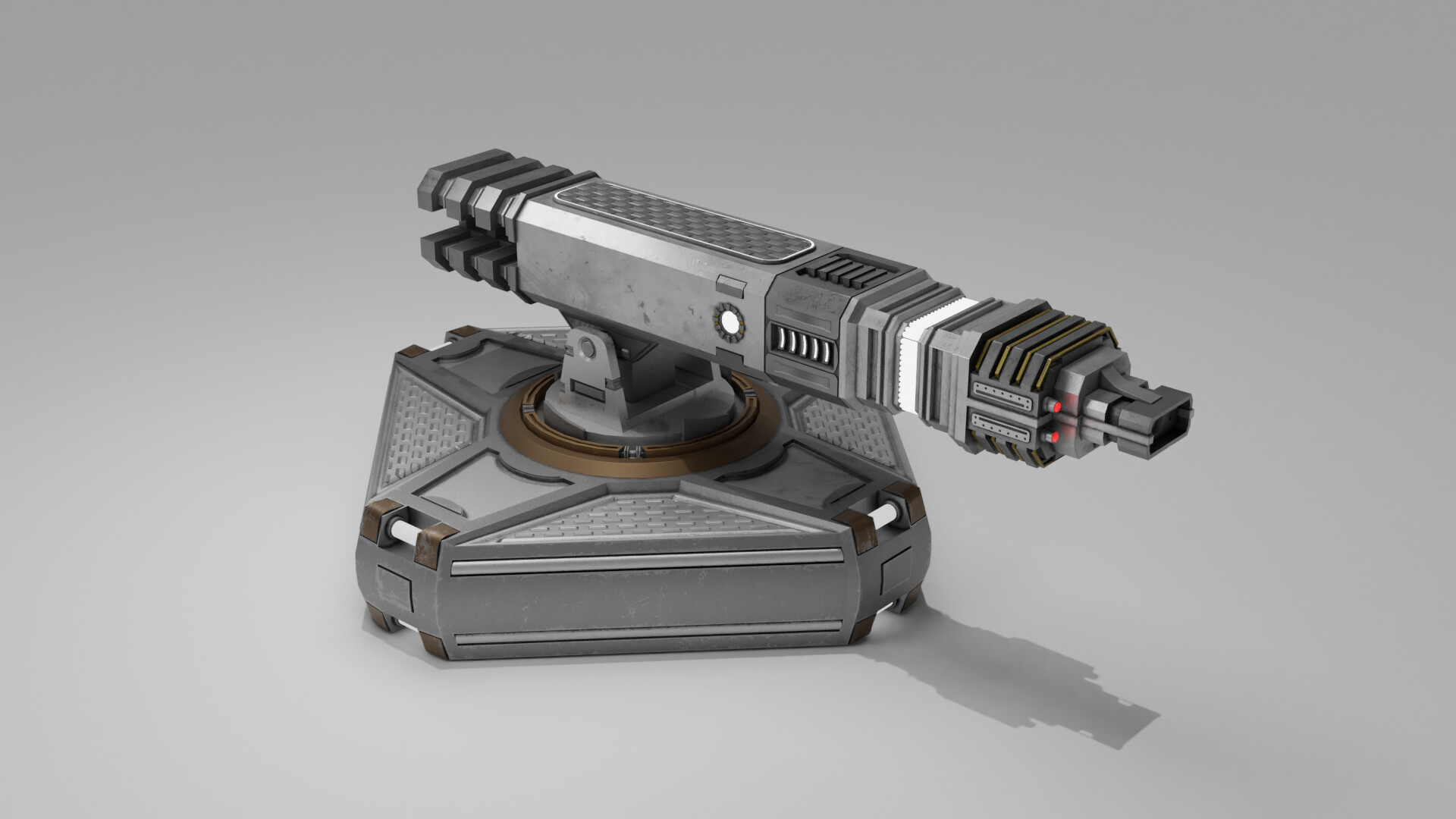 ArtStation - Sci-Fi Turret