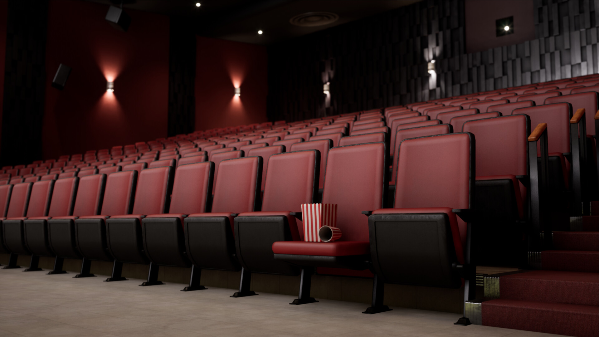 ArtStation - Movie Theater
