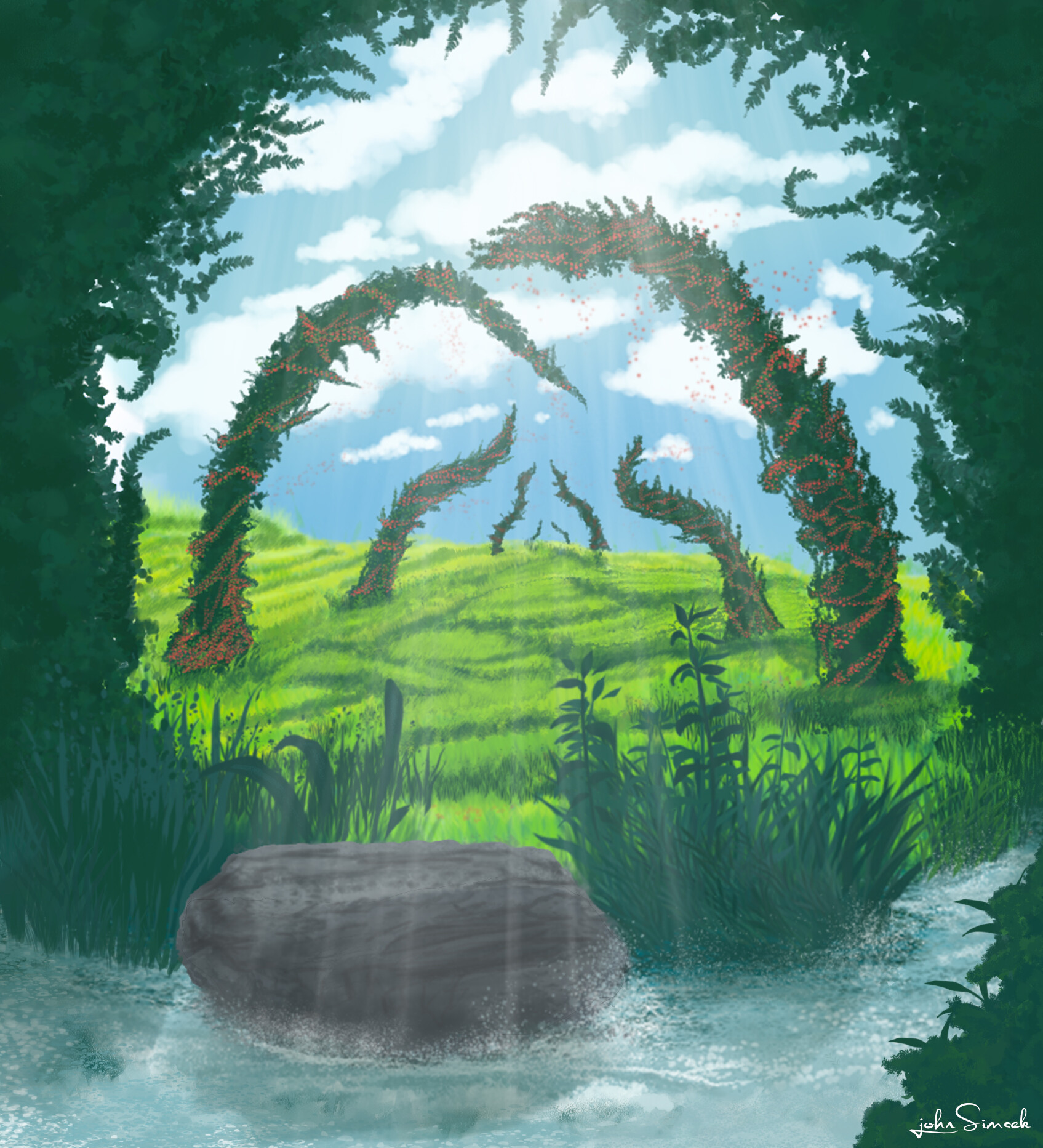 ArtStation - Backyard