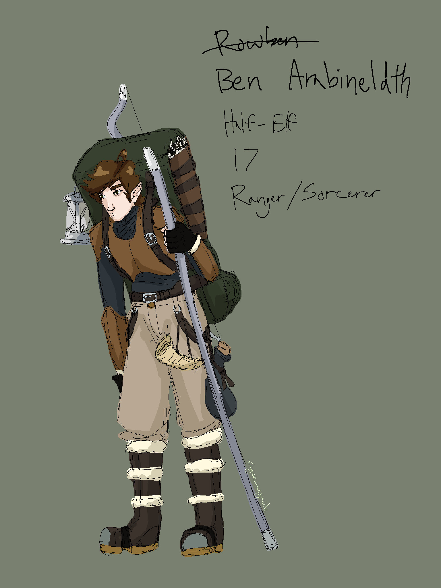 ArtStation - Me in DND