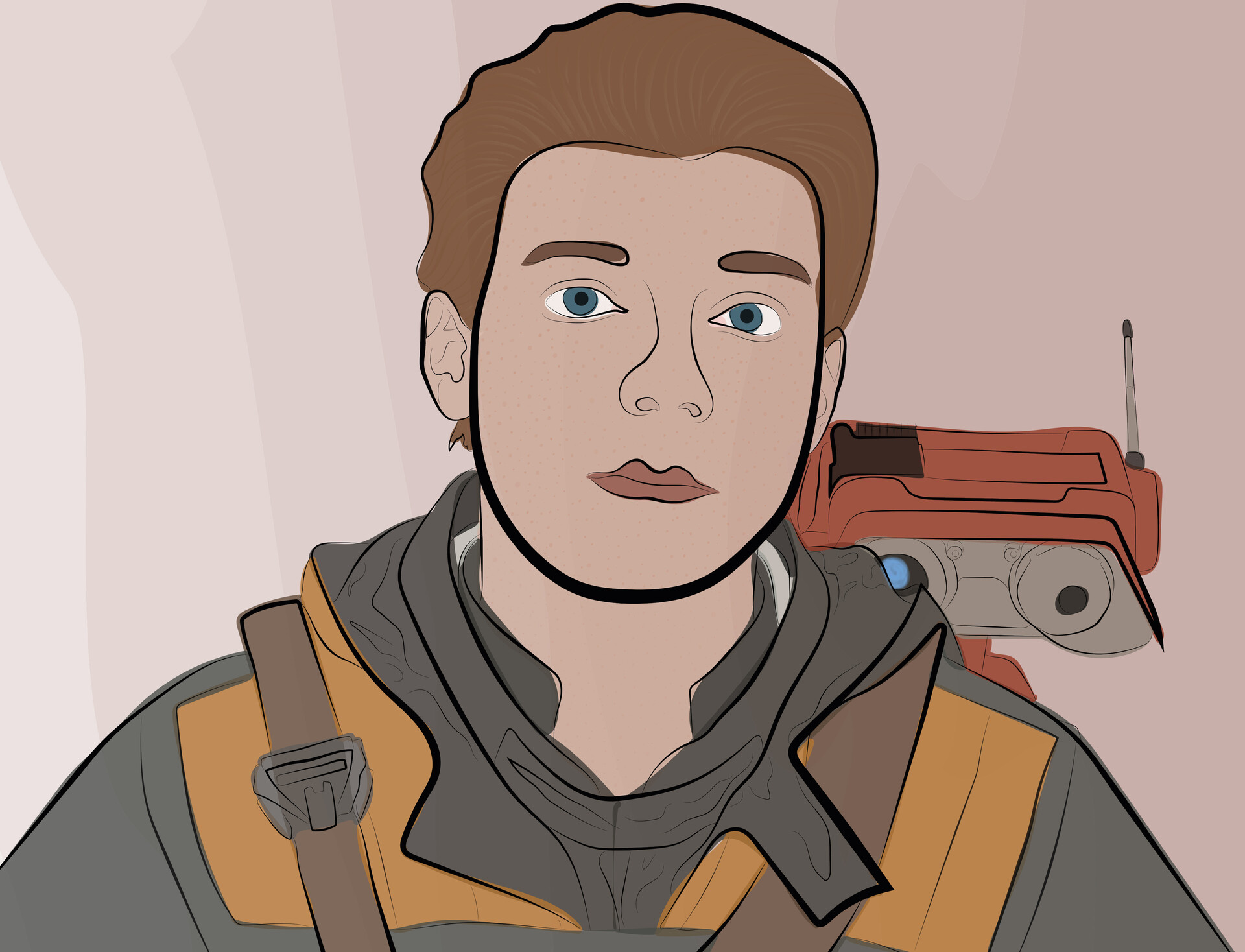 ArtStation - Cal Kestis (Star Wars Jedi: Fallen Order)