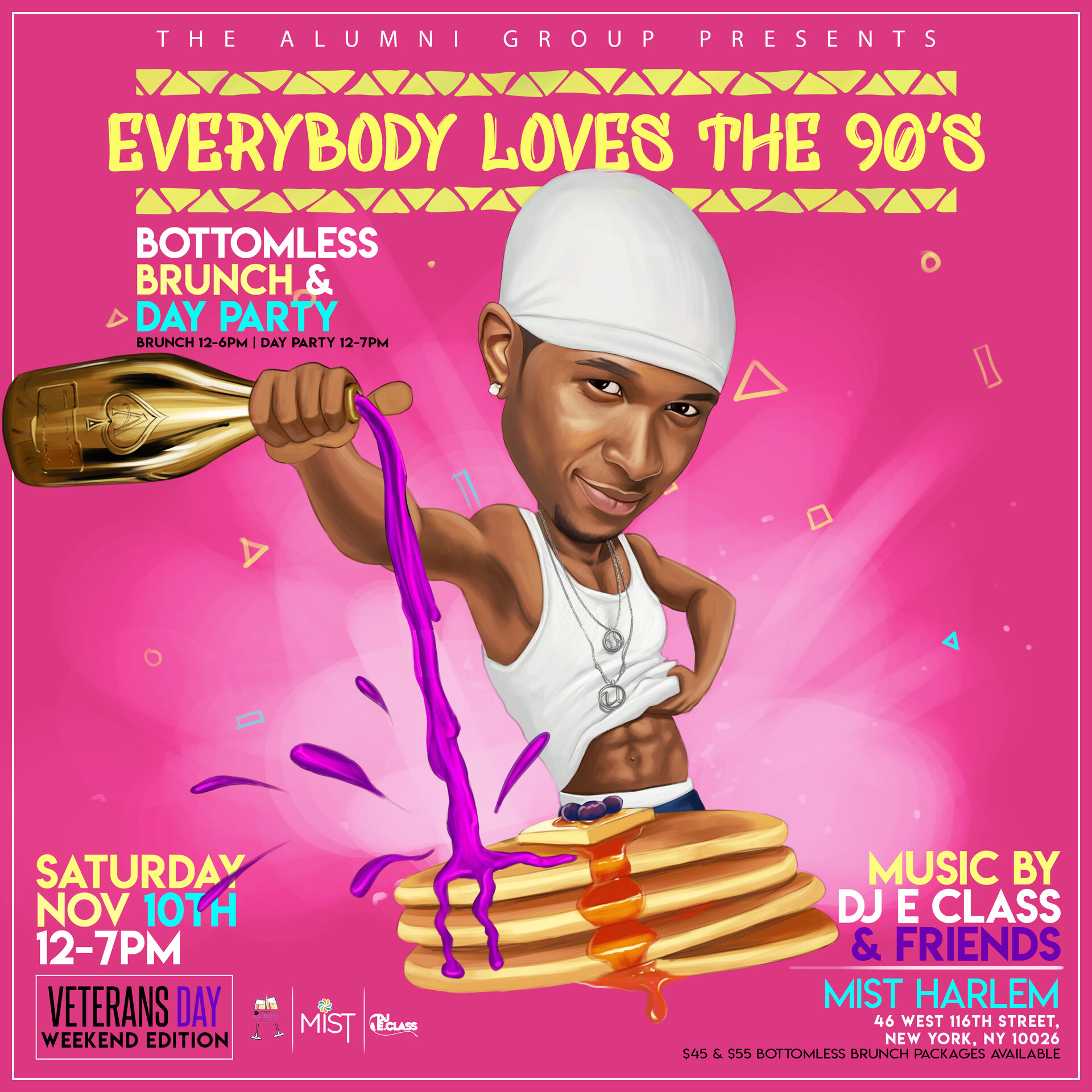 ArtStation - USHER Cartoon Flyer