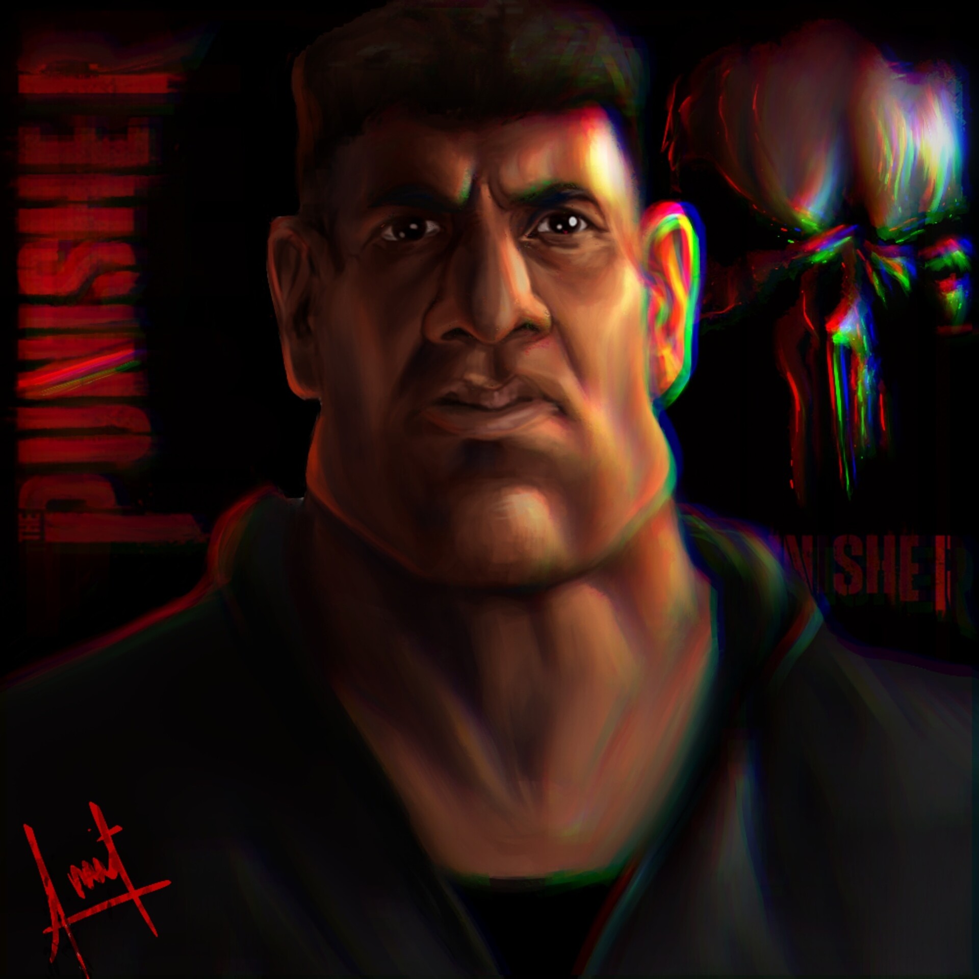 ArtStation - The Punisher fanart