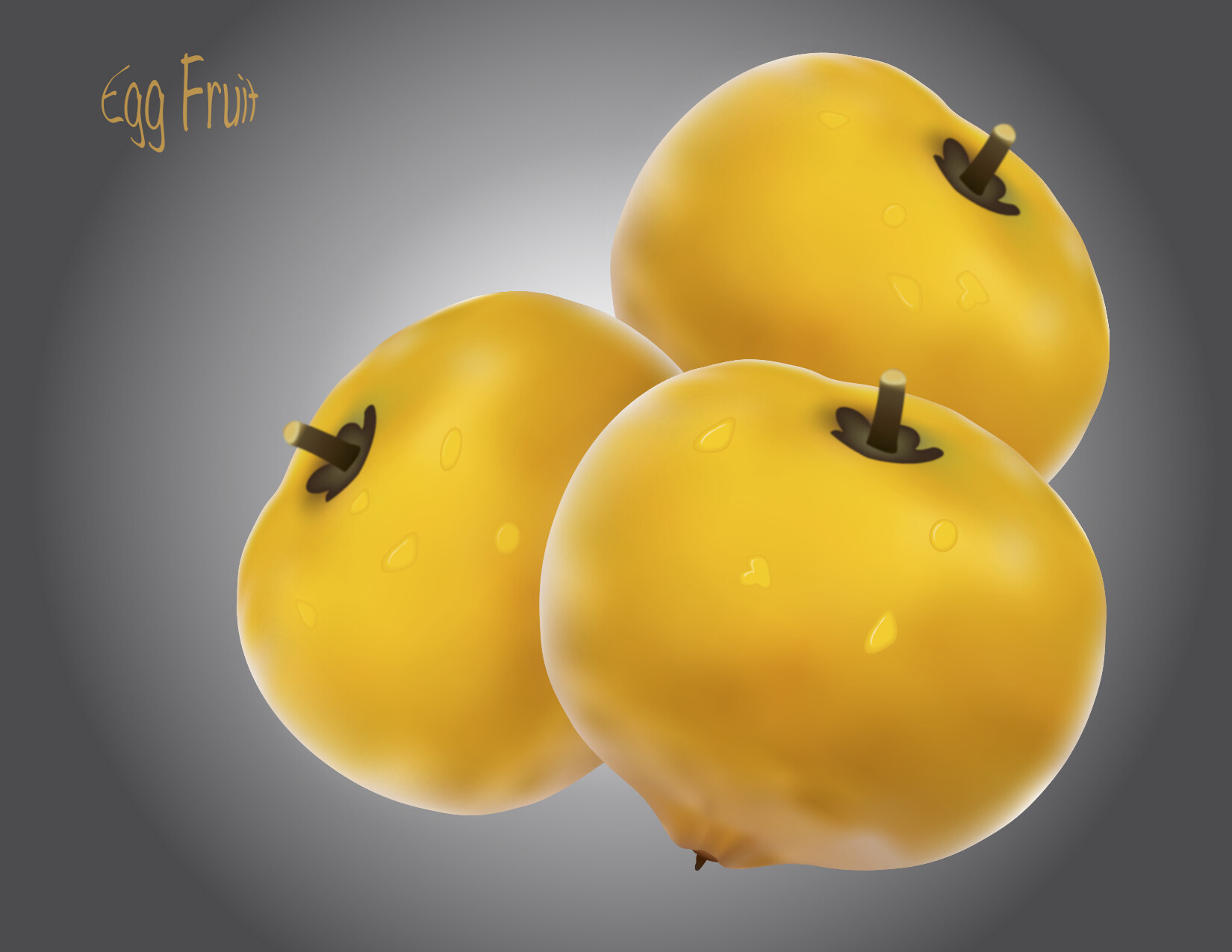 ArtStation - Graphic Arts - Egg Fruit