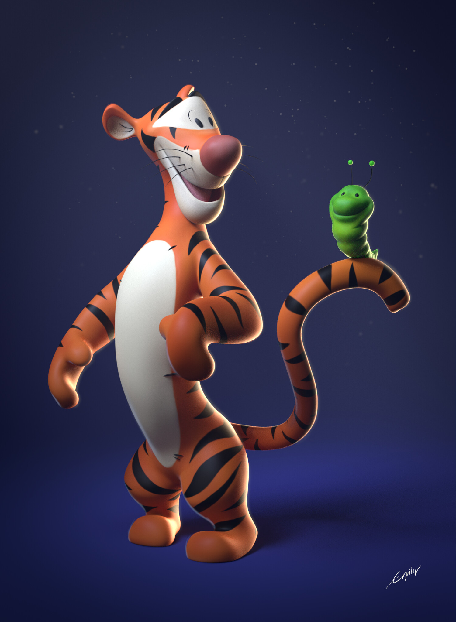 ArtStation - Tigger