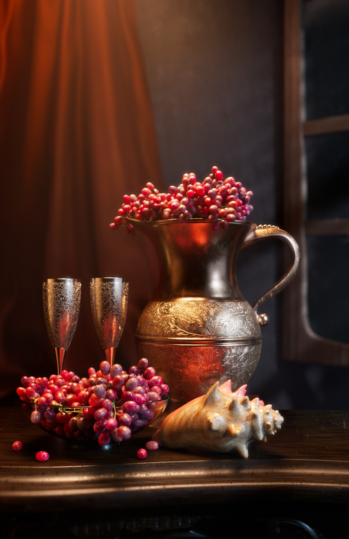 ArtStation - Still Life - The Grapes