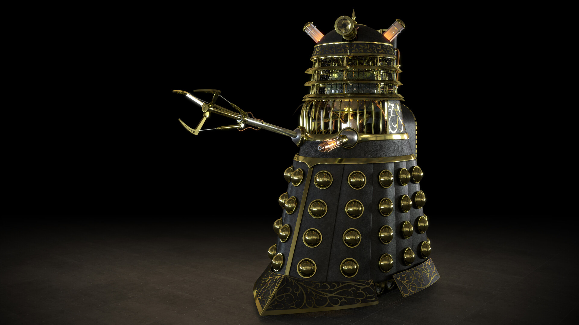 ArtStation - Steampunk Dalek