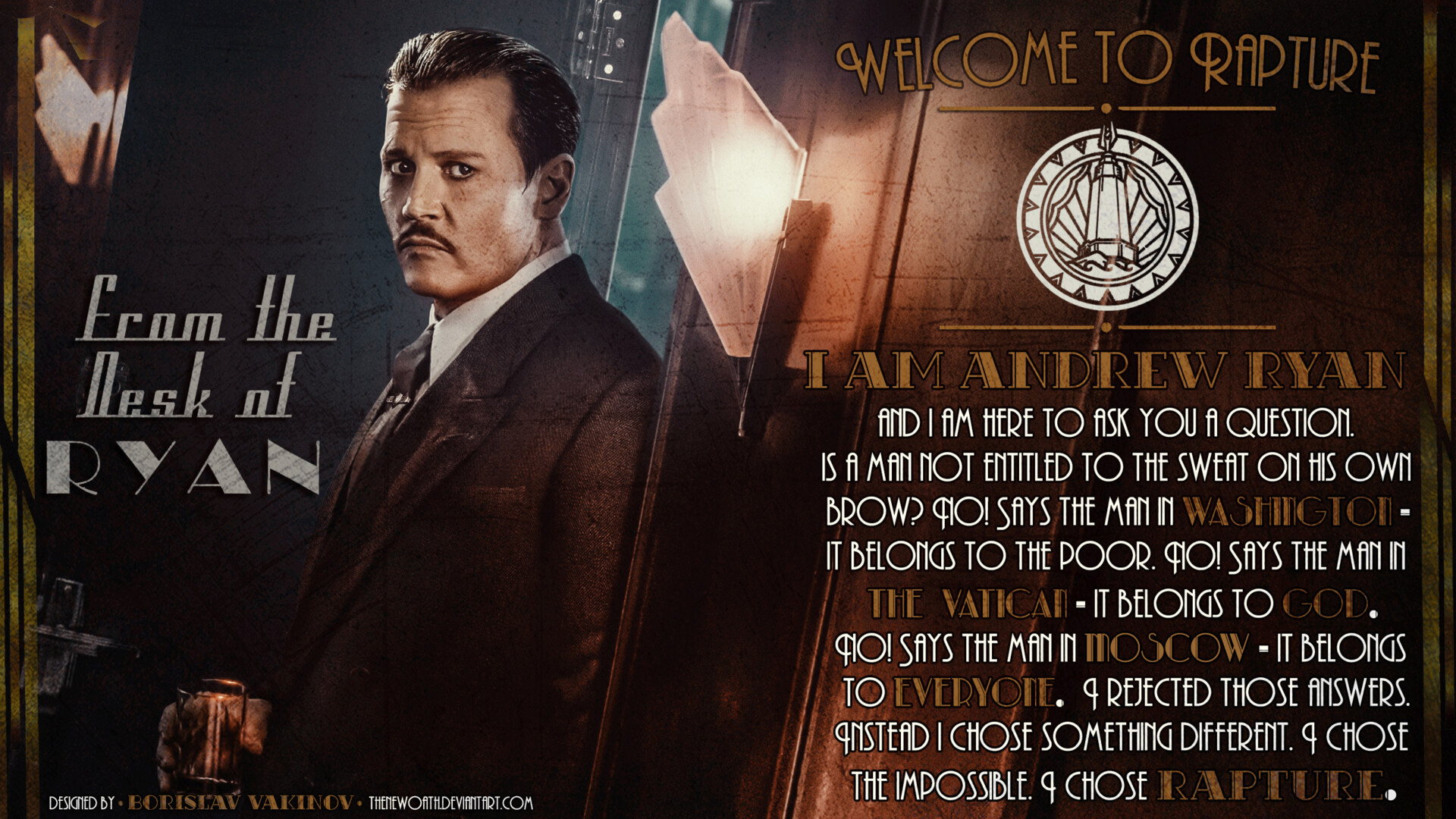 ArtStation - WELCOME TO RAPTURE!