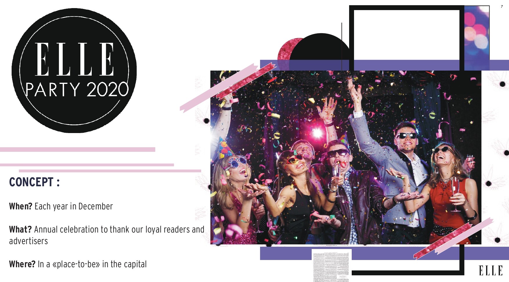 ArtStation - Concept Design pour un évènement du magazine ELLE Belgique