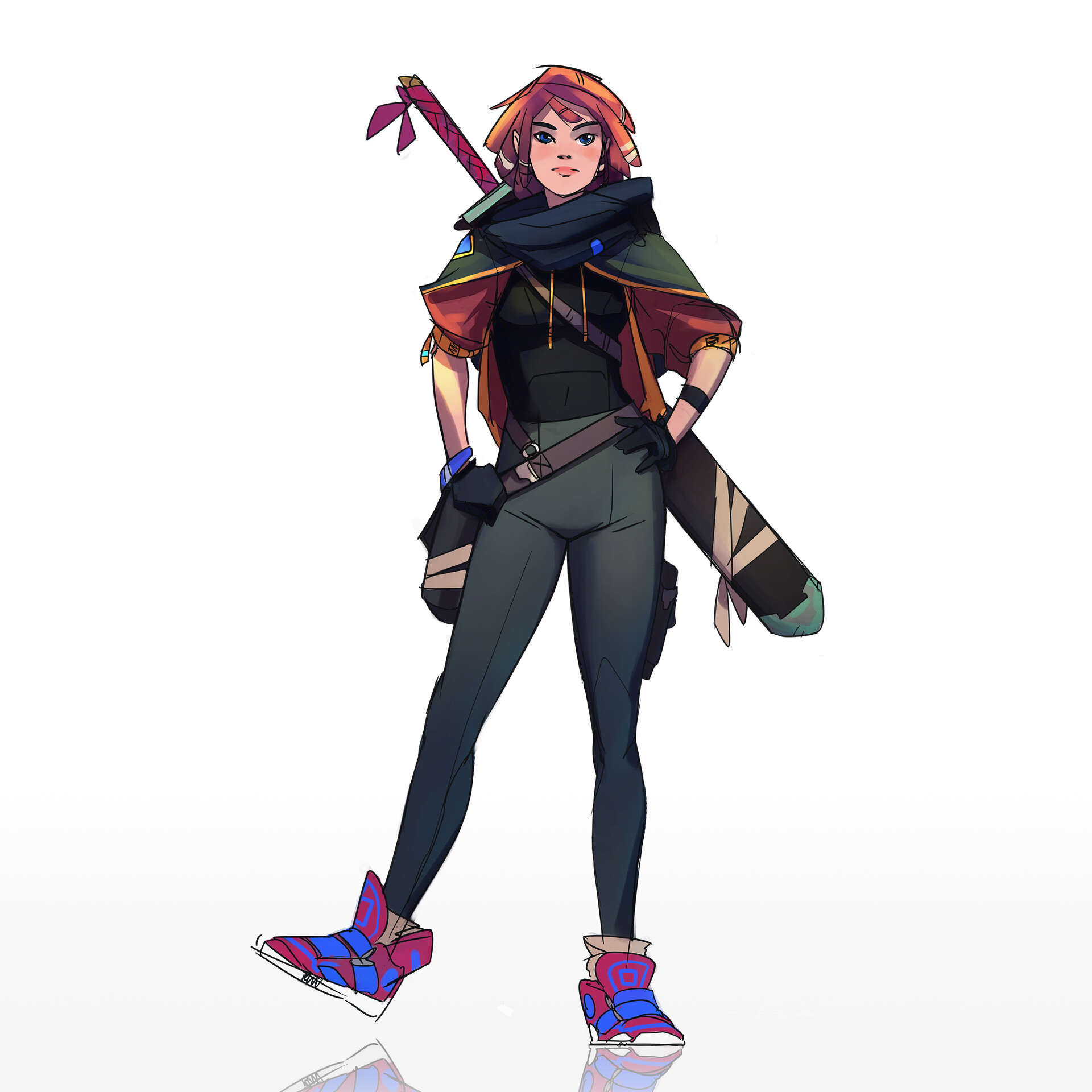 ArtStation - Ancient Future Adventurer