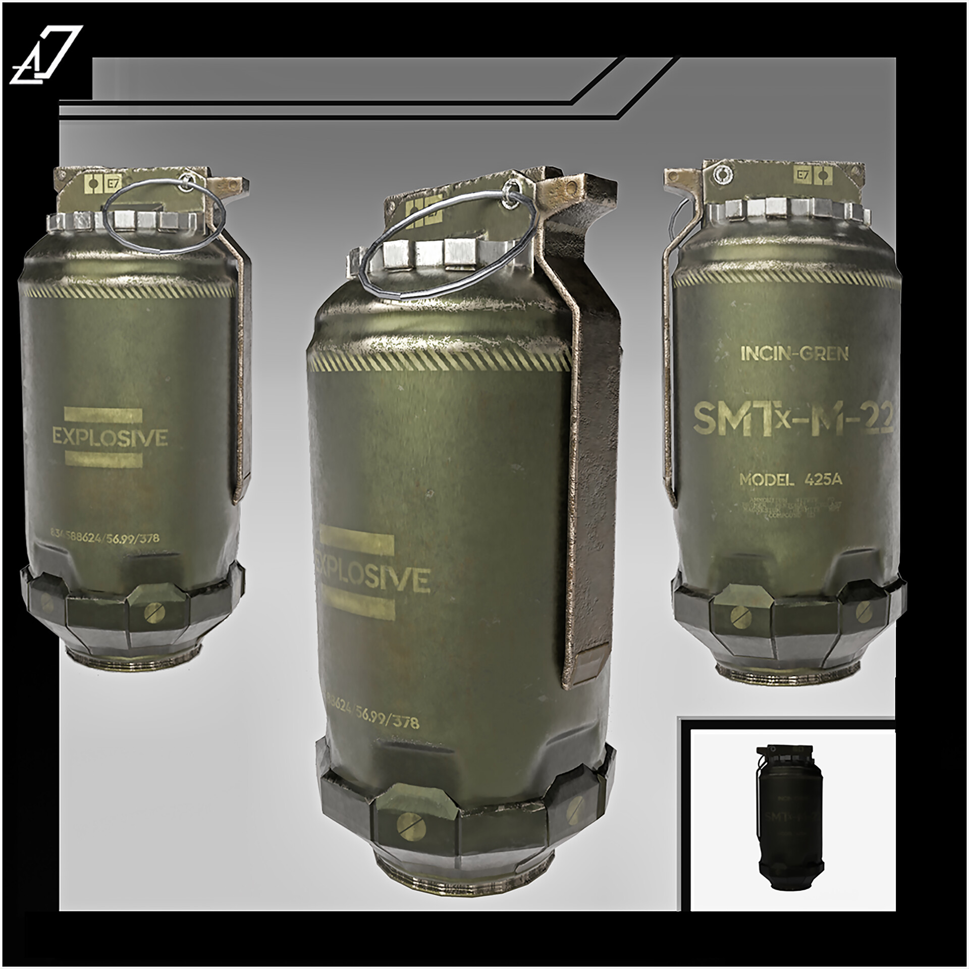 ArtStation - Grenade