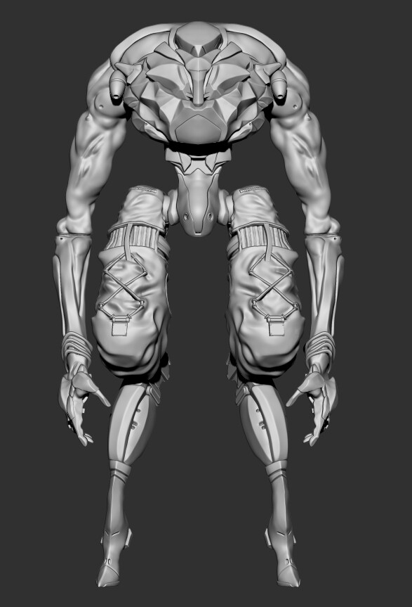 ArtStation - Alien Cyborg