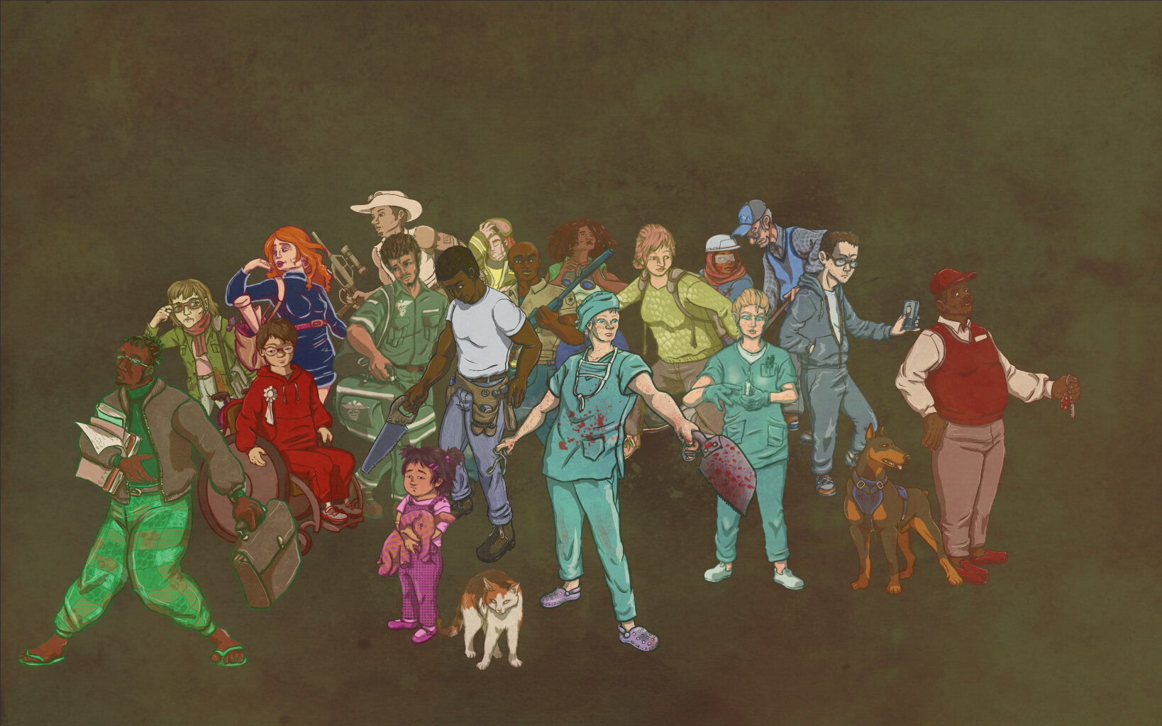 ArtStation - Apocalypse: Trail by Norman Clan Gaming - board game ...