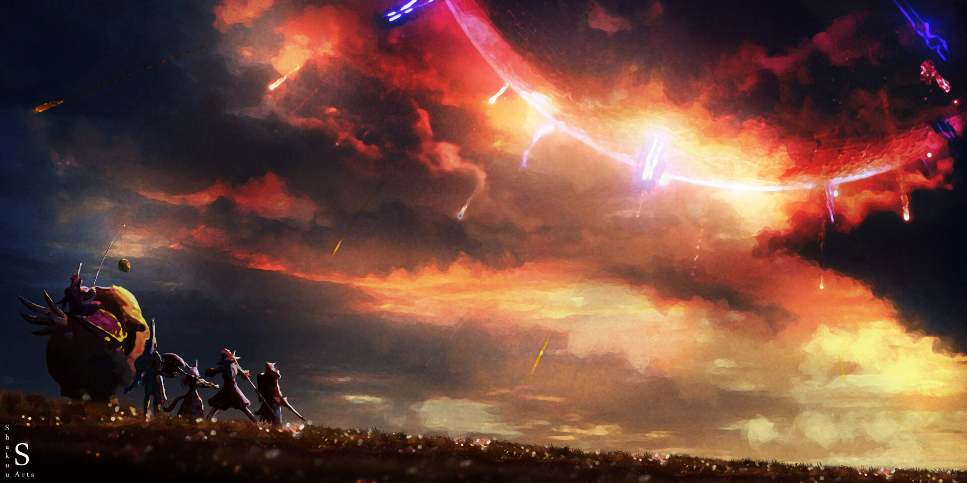 ArtStation - Final Fantasy XIV - The Calamity