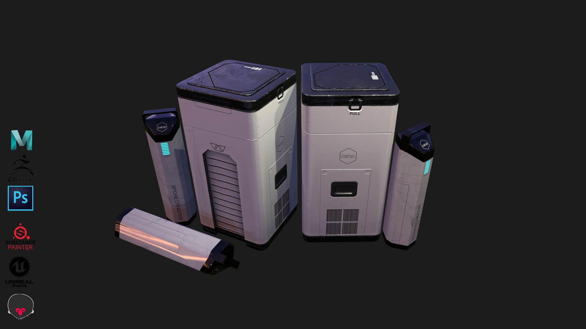 Lorcan Duguey - Spore Drive Control Room