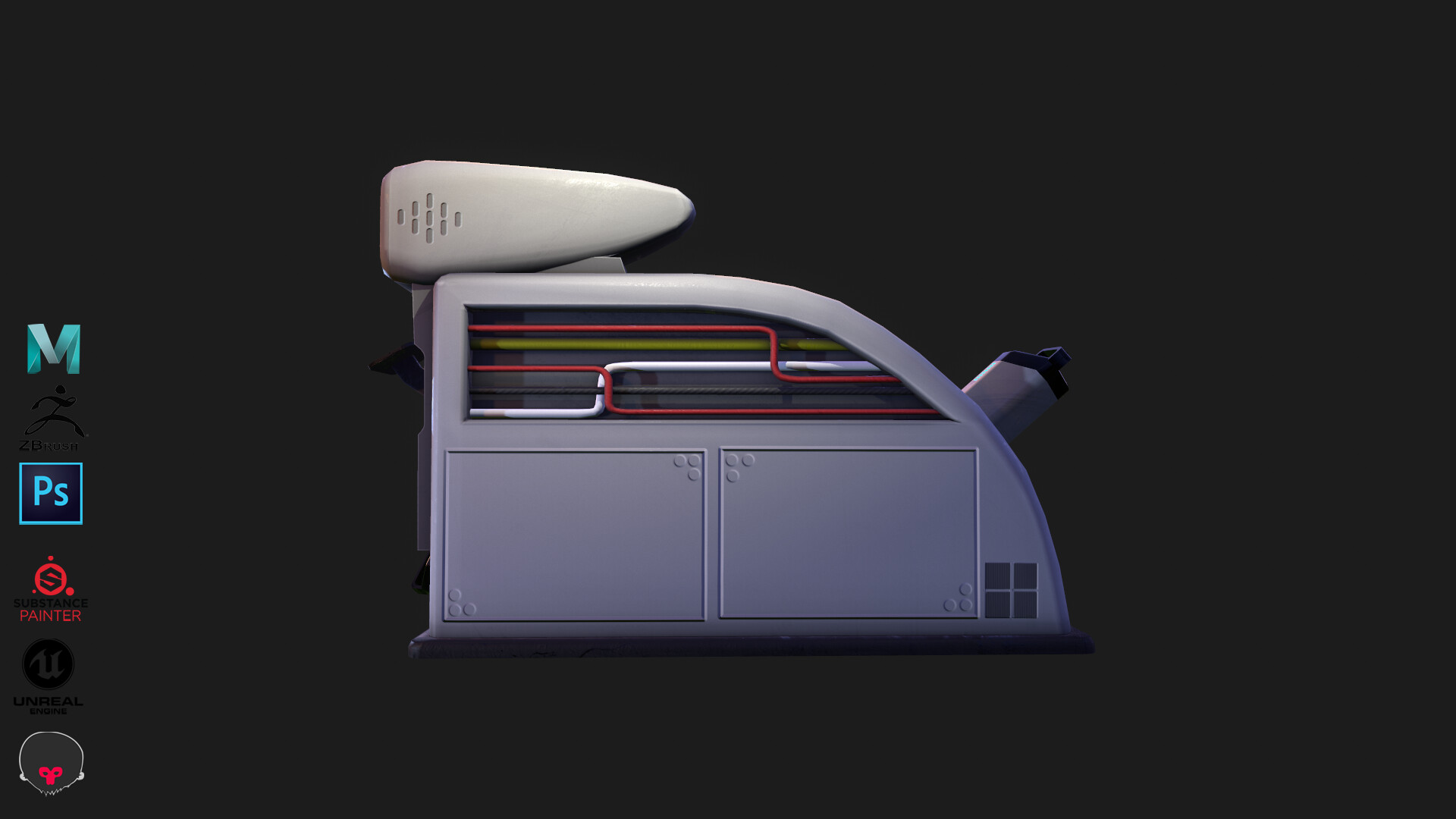 Lorcan Duguey - Spore Drive Control Room