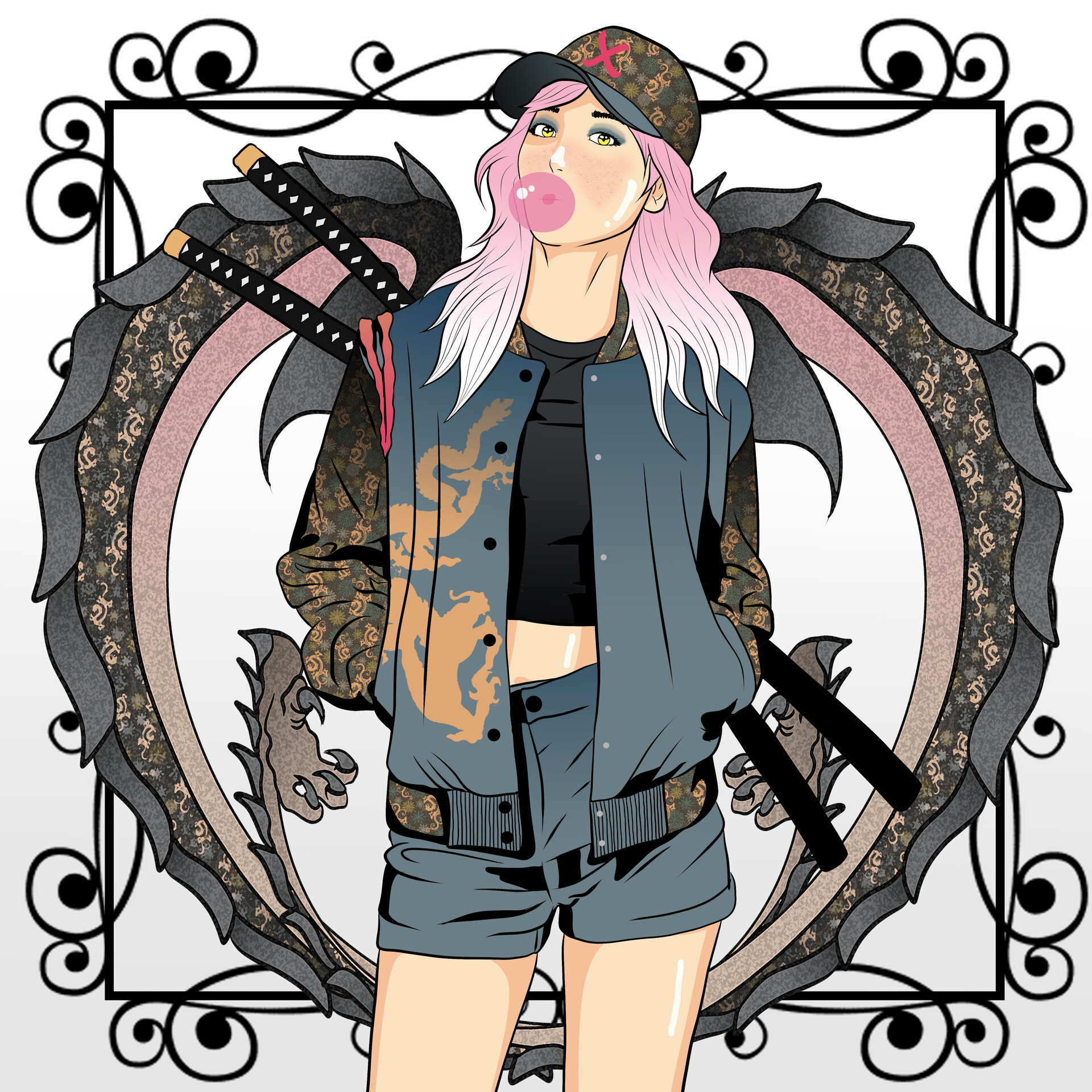 ArtStation - Dragon Girl