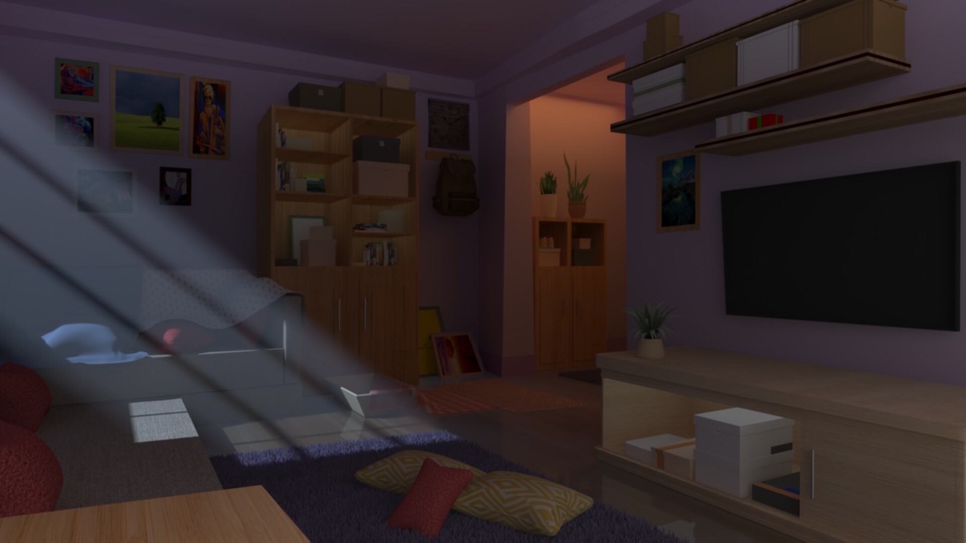 ArtStation - Messy room