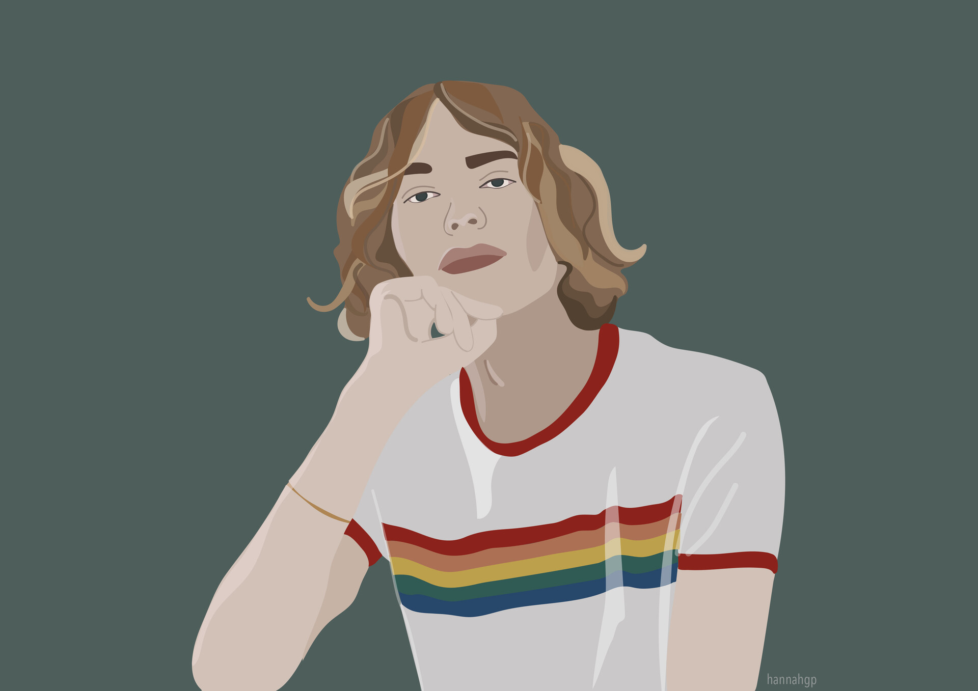 ArtStation - Danny Rainbow Tee