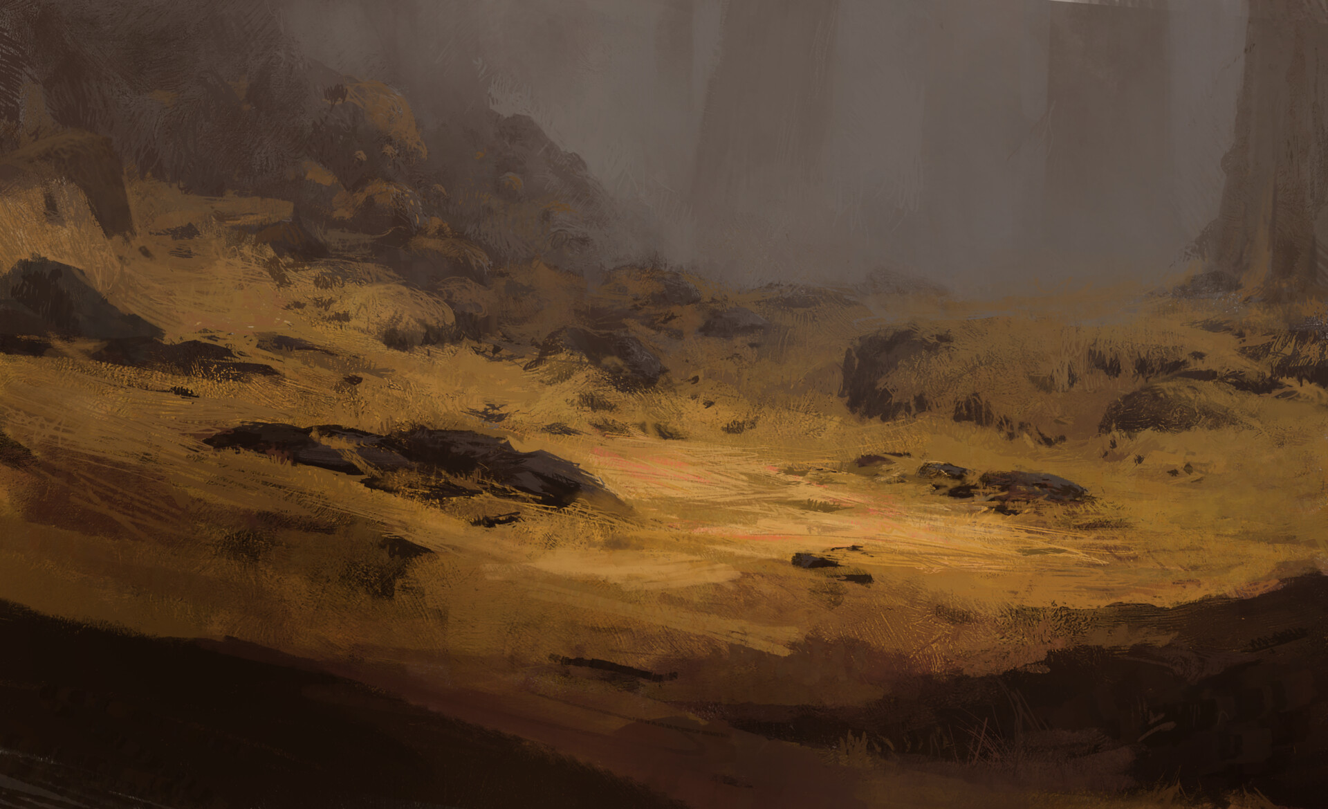 ArtStation - Dusky Woods