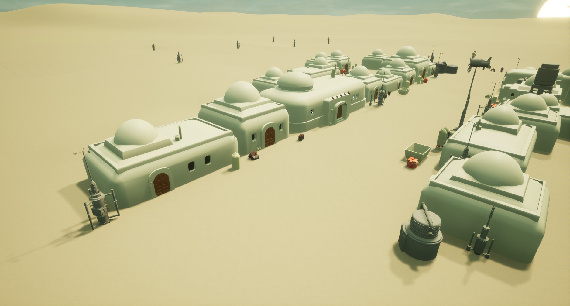 Sam Ben-Nathan - Mos Pelgo Level Concept