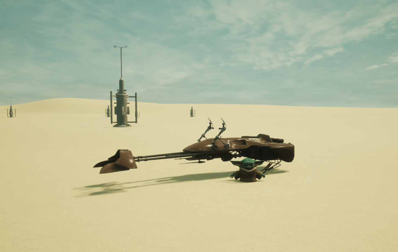 Sam Ben-Nathan - Mos Pelgo Level Concept