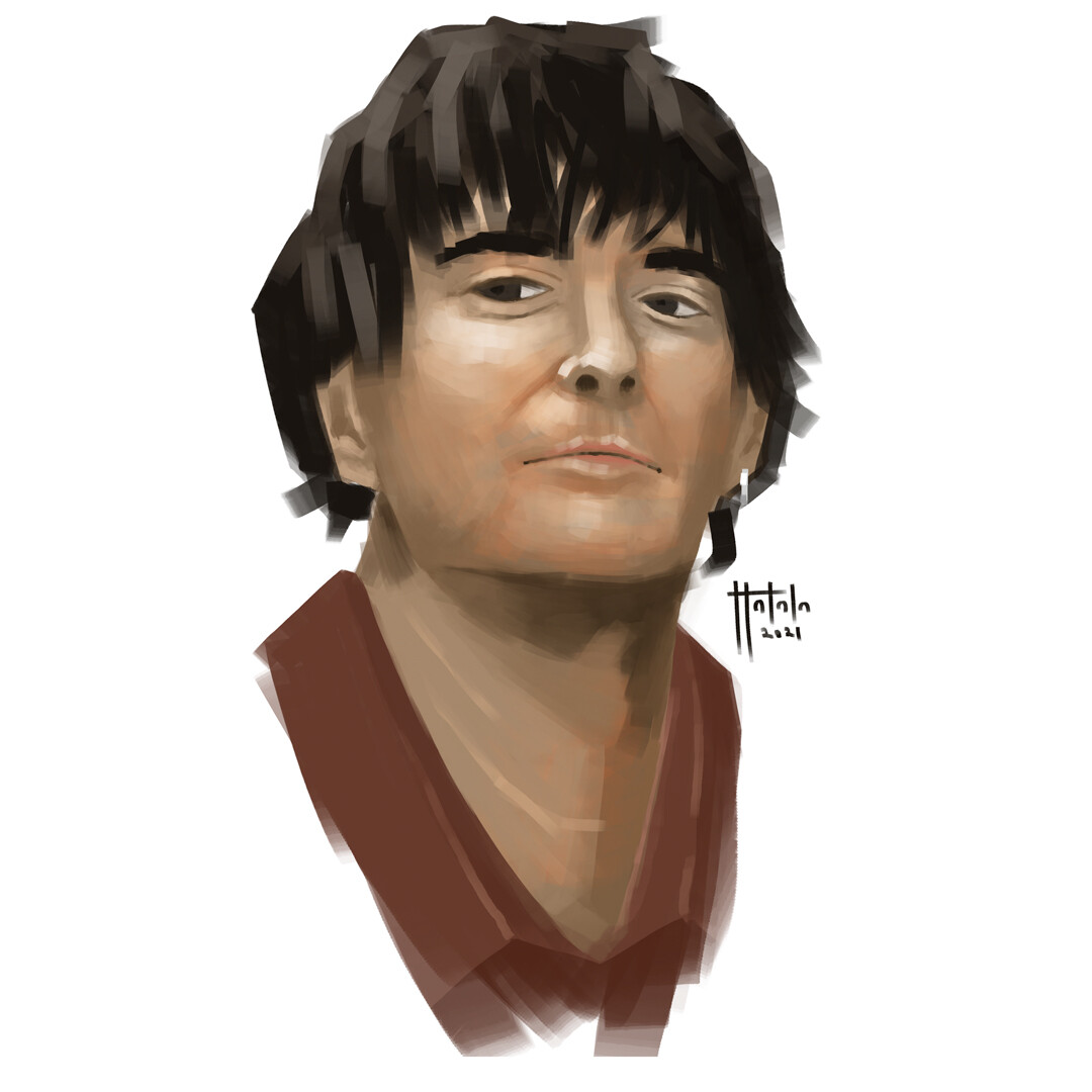 ArtStation - Portrait of Dylan Moran