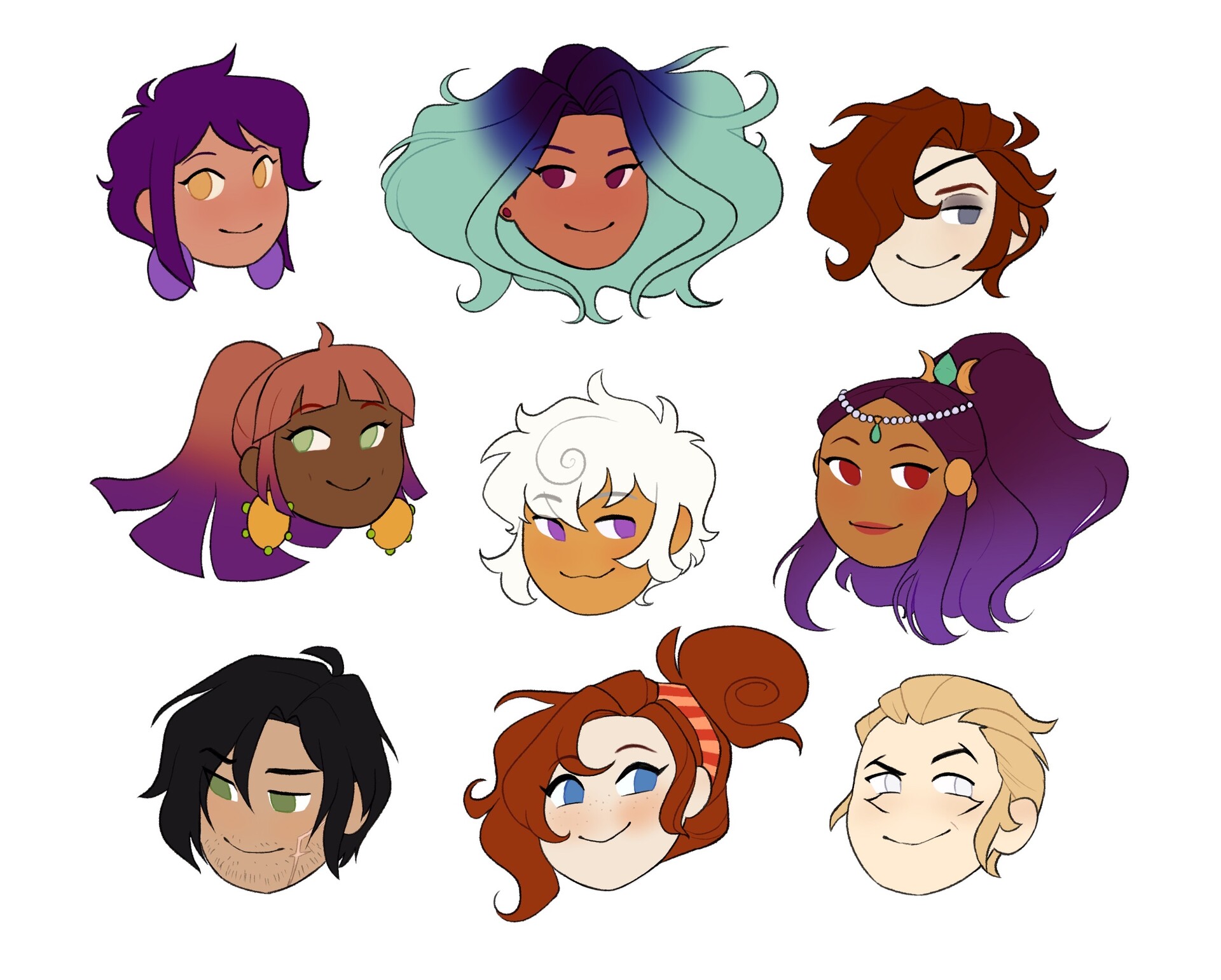 ArtStation - Chibi Icons