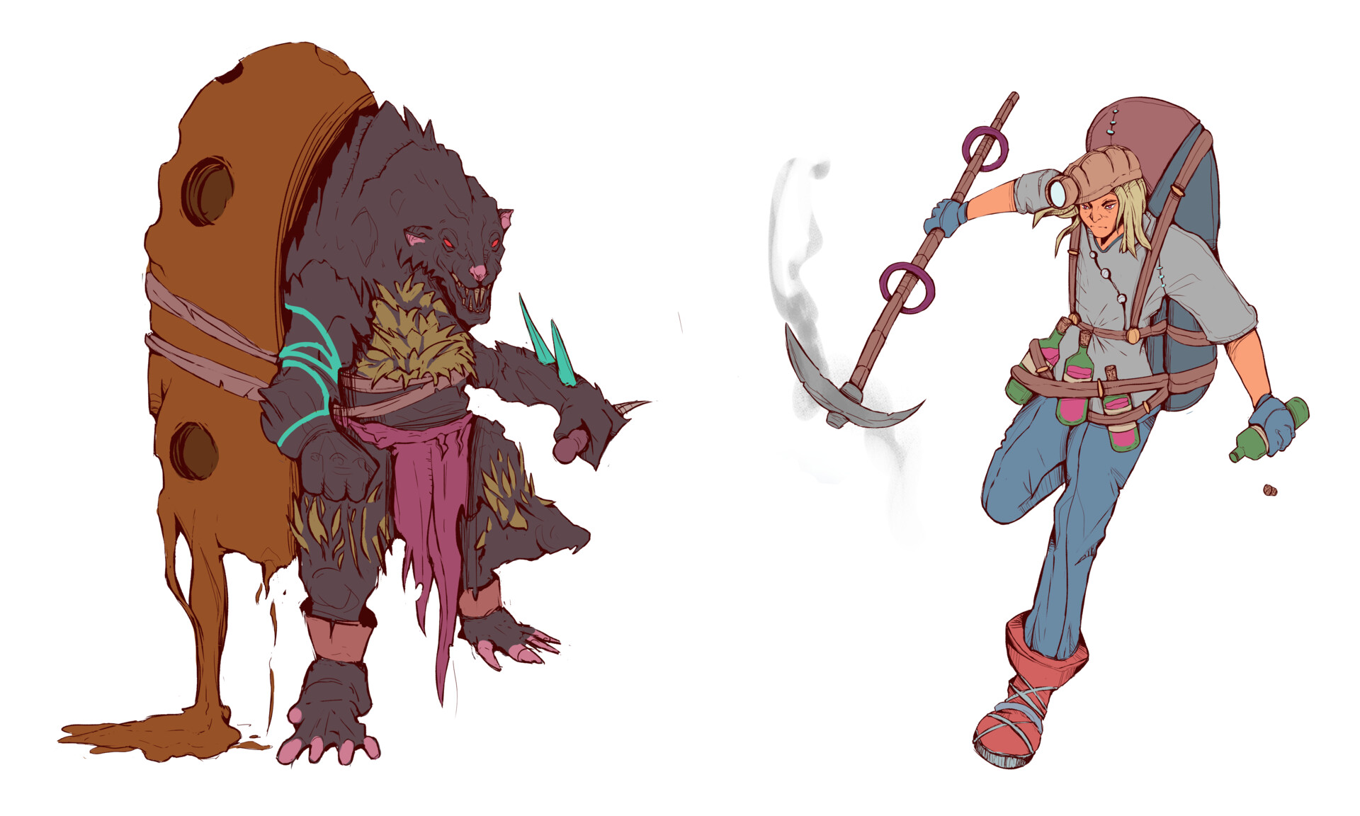 Antagonist Character Design