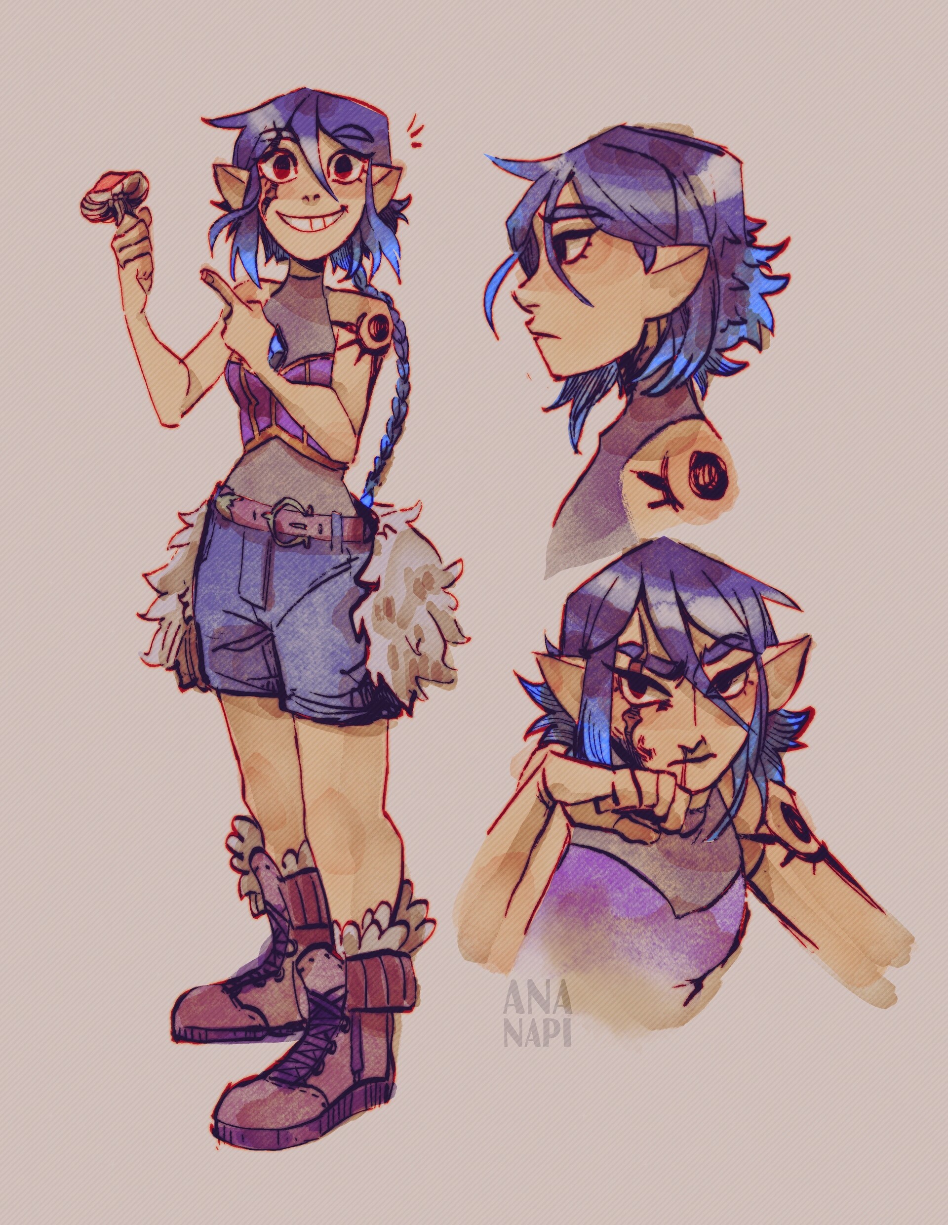 ArtStation - Skylar sketches 💙