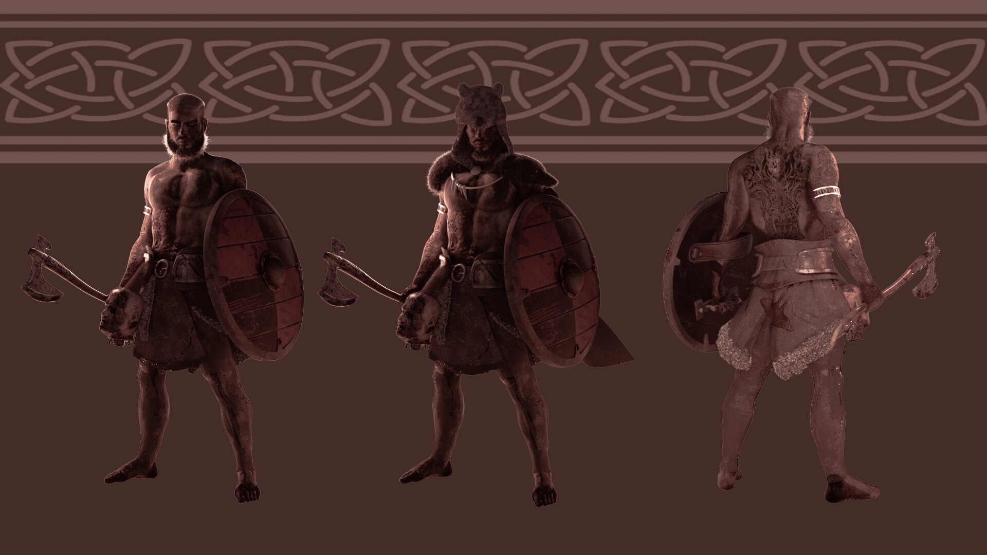 ArtStation - Viking 3D character