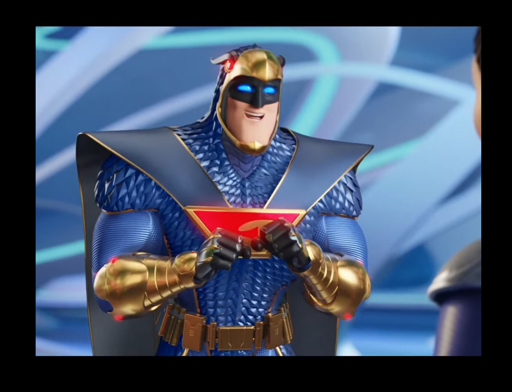 Chadwick Dusenbery - Scoob: Visual Development Sculpt "Blue Falcon"