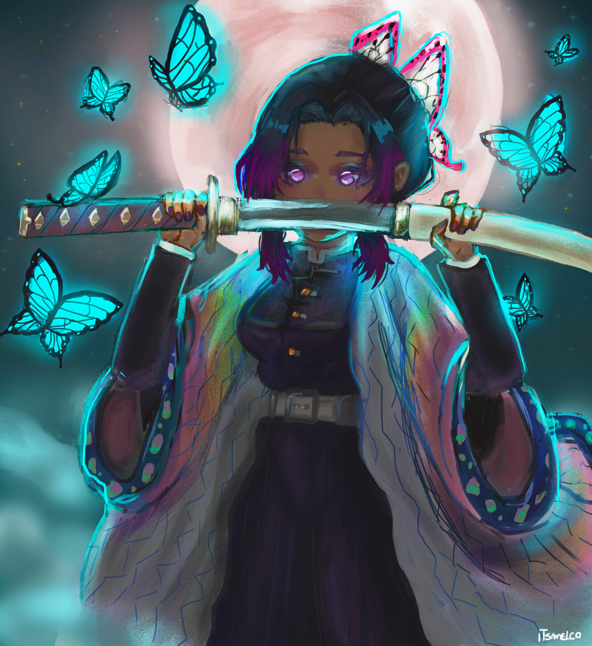 ArtStation - Shinobu Kocho | Kimetsu no Yaiba