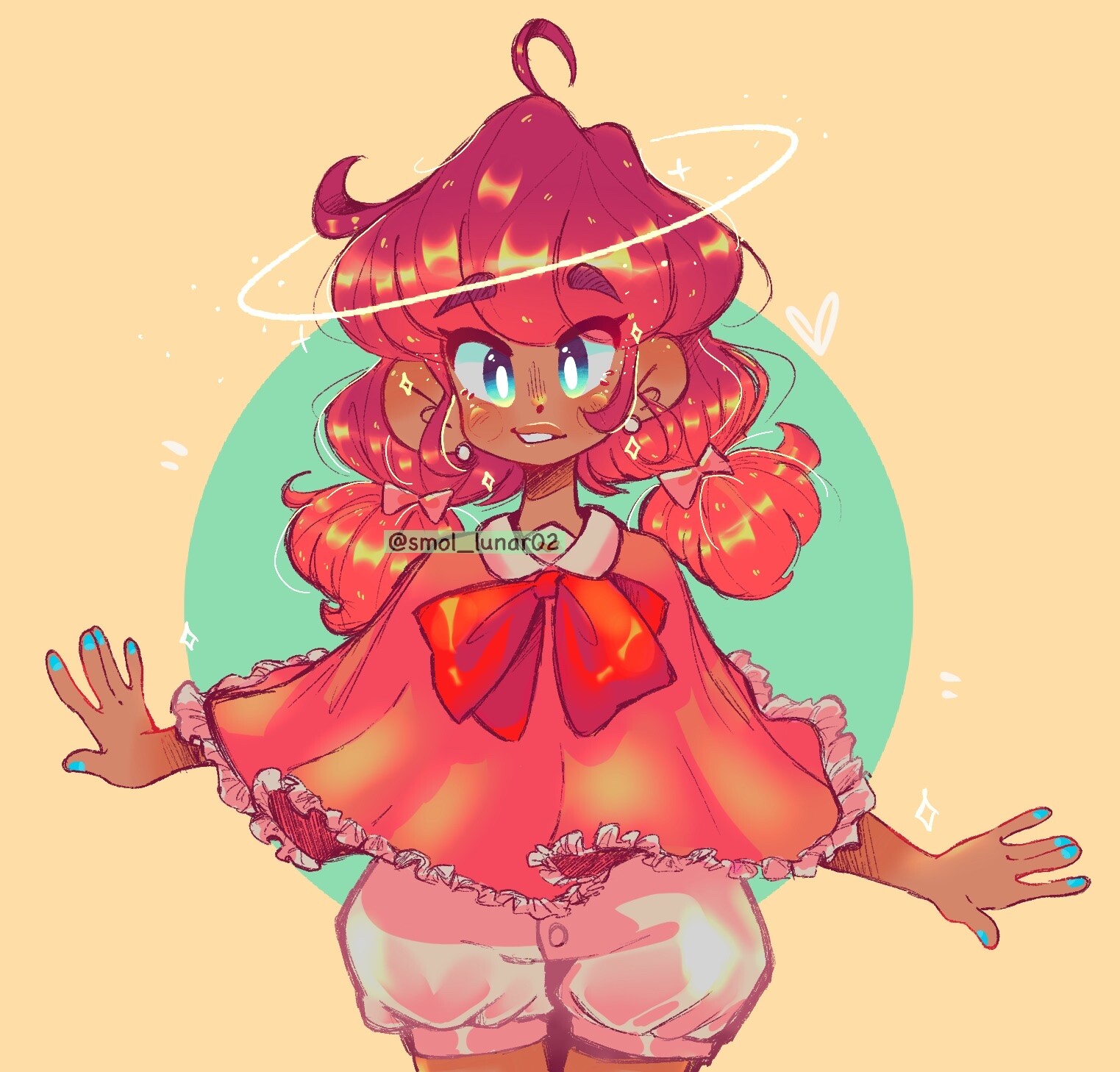 ArtStation - And Oc of mine 💗💗