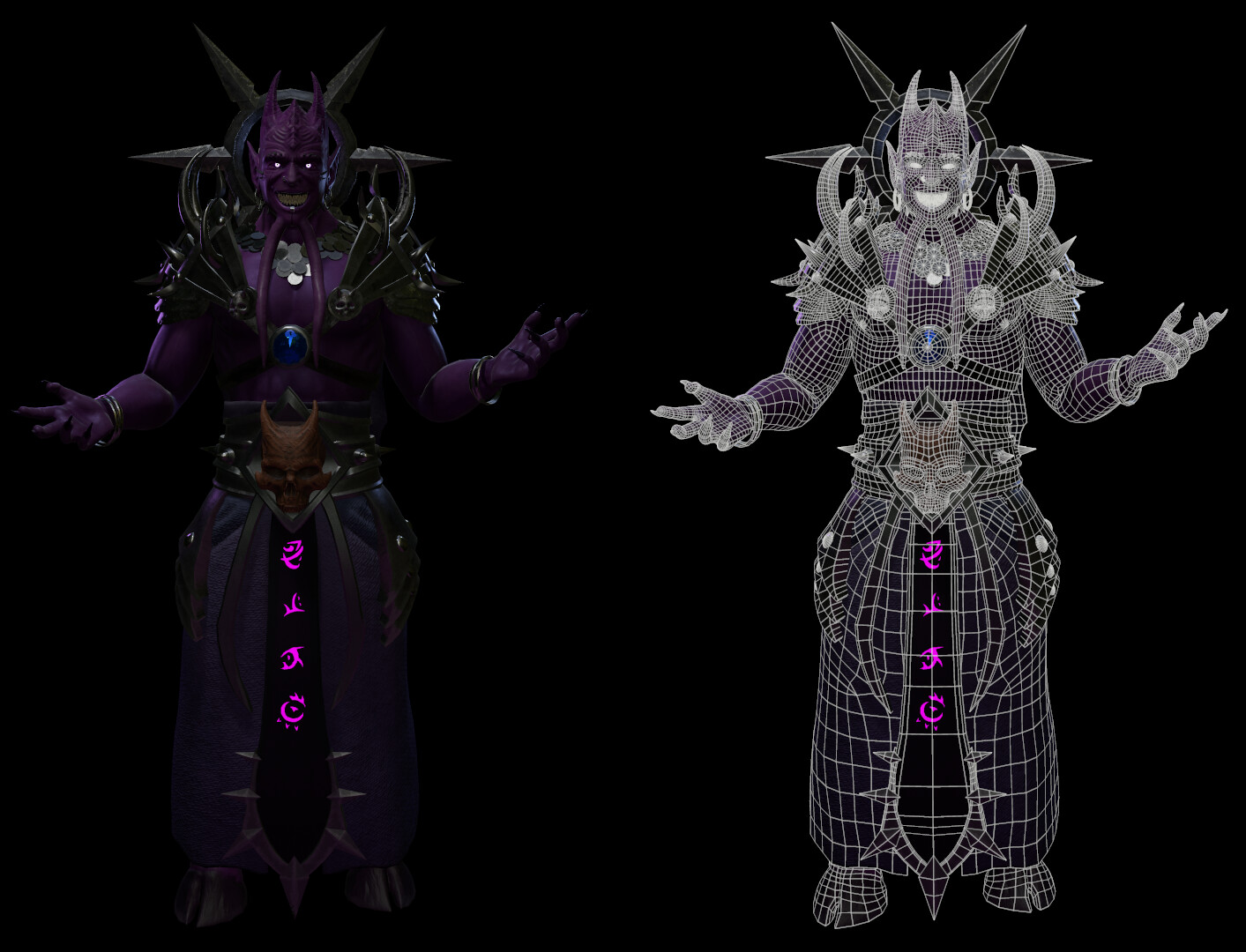 Shadow Demon Eredar Wallpaper