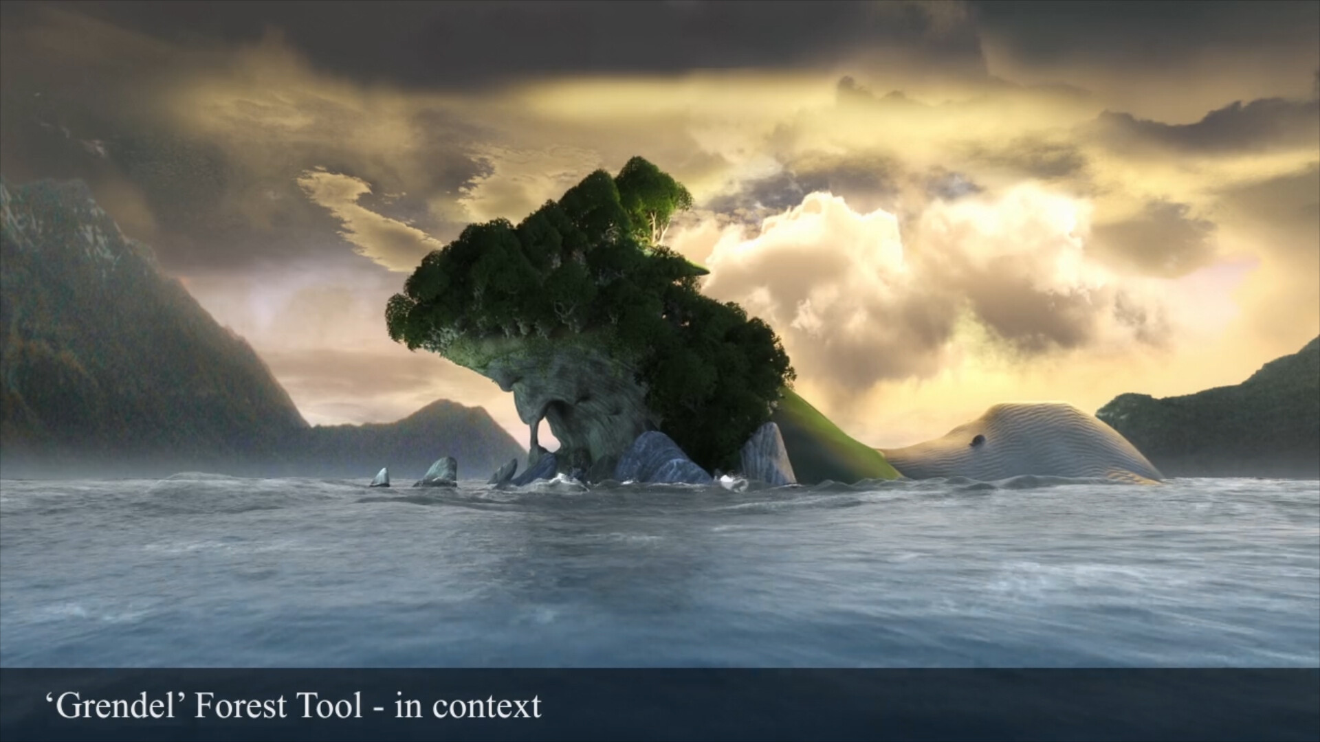 ArtStation - 'Grendel' Forest Model