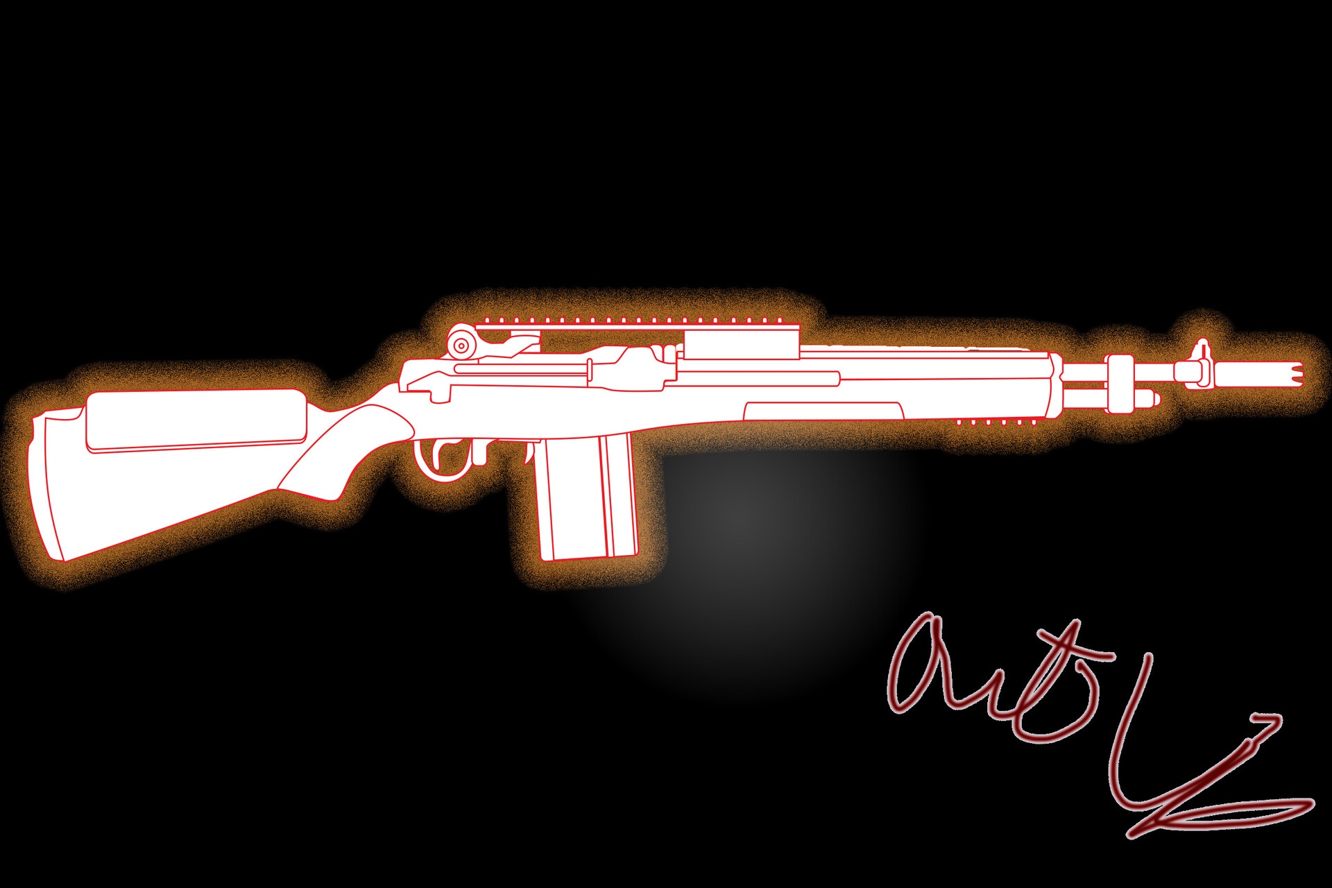 M14 Drawing
